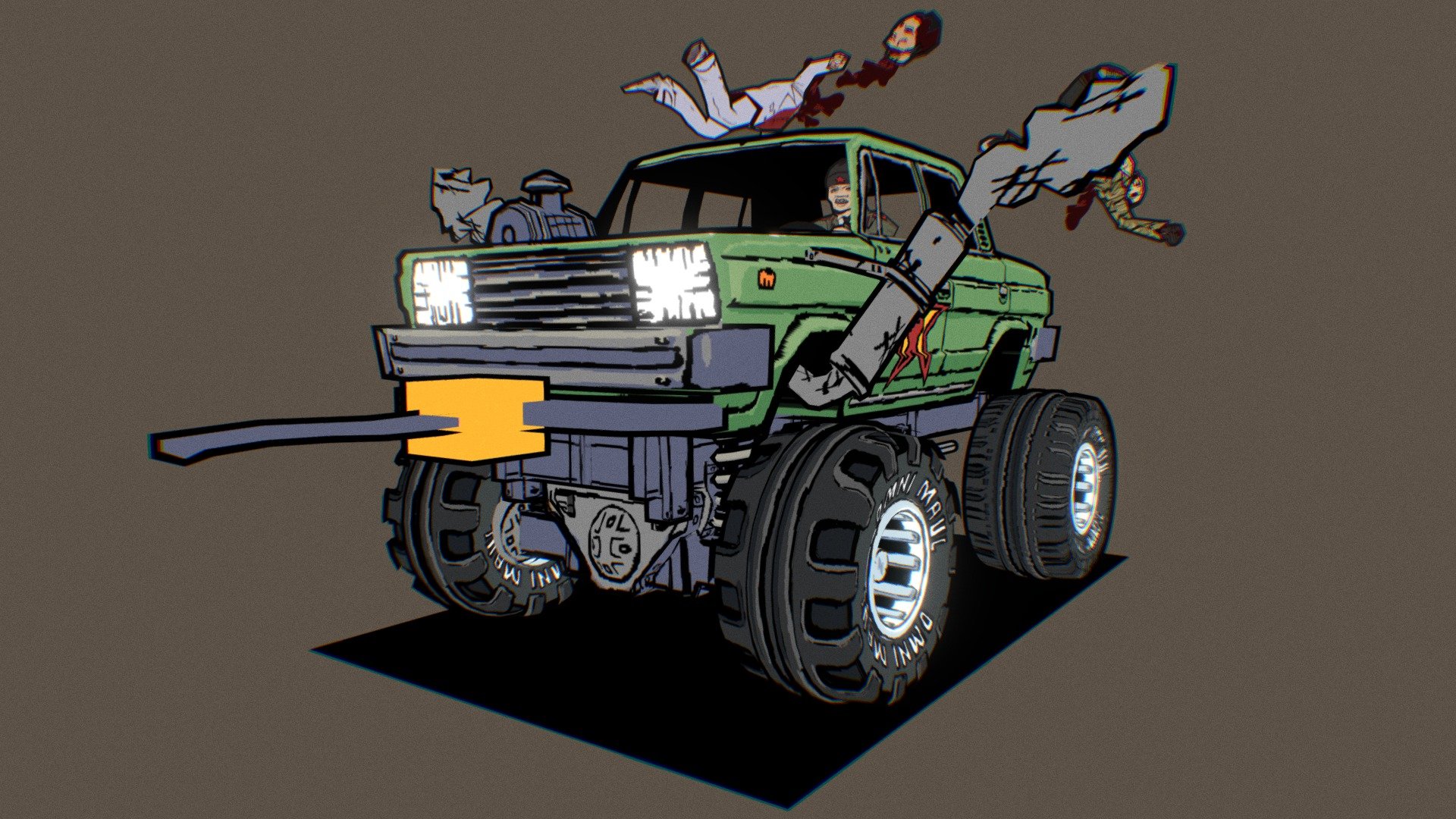 The Bear Concept_v2 - Download Free 3D model by Jorma Rysky (@Rysky) [197f2e0] - Sketchfab