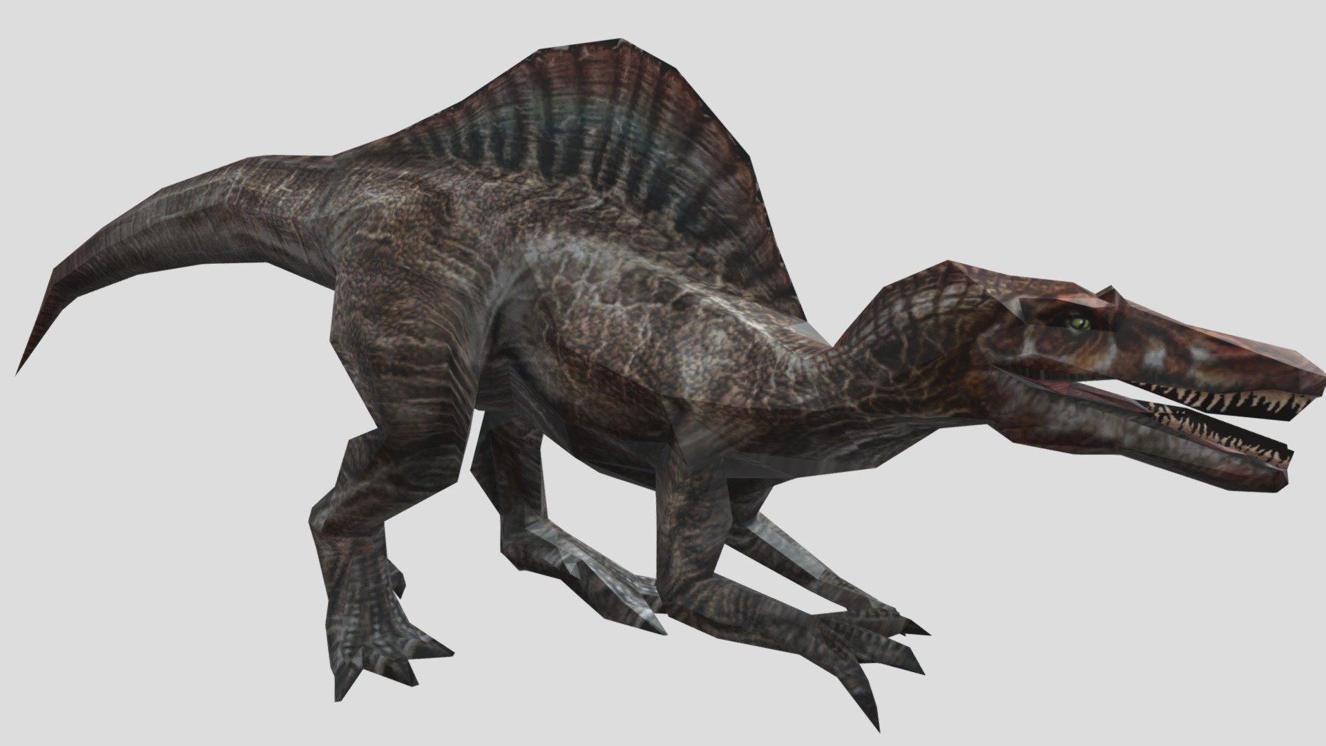 JPOG posed spinosaurus - Download Free 3D model by seth the yutyrannus ...