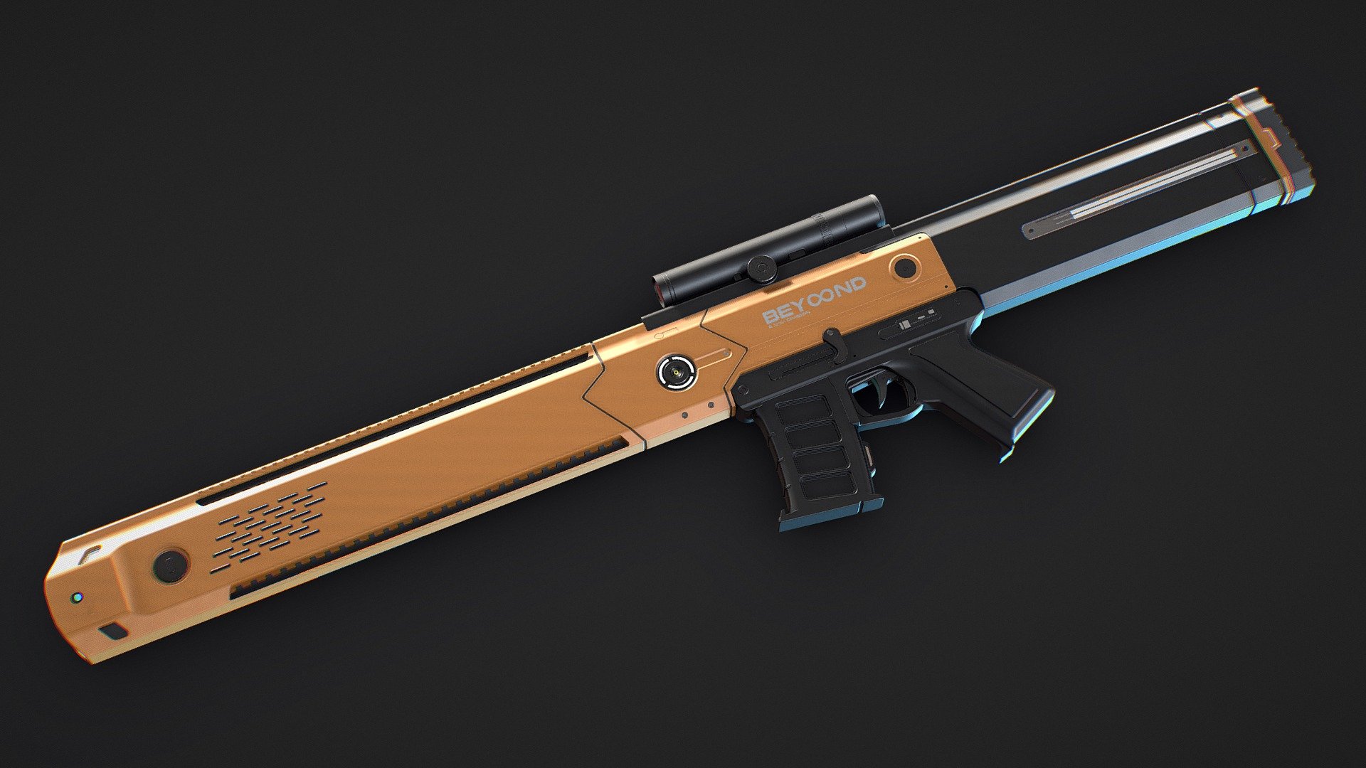 Scifi Gun - Buy Royalty Free 3D model by re1monsen [1980a82 ...