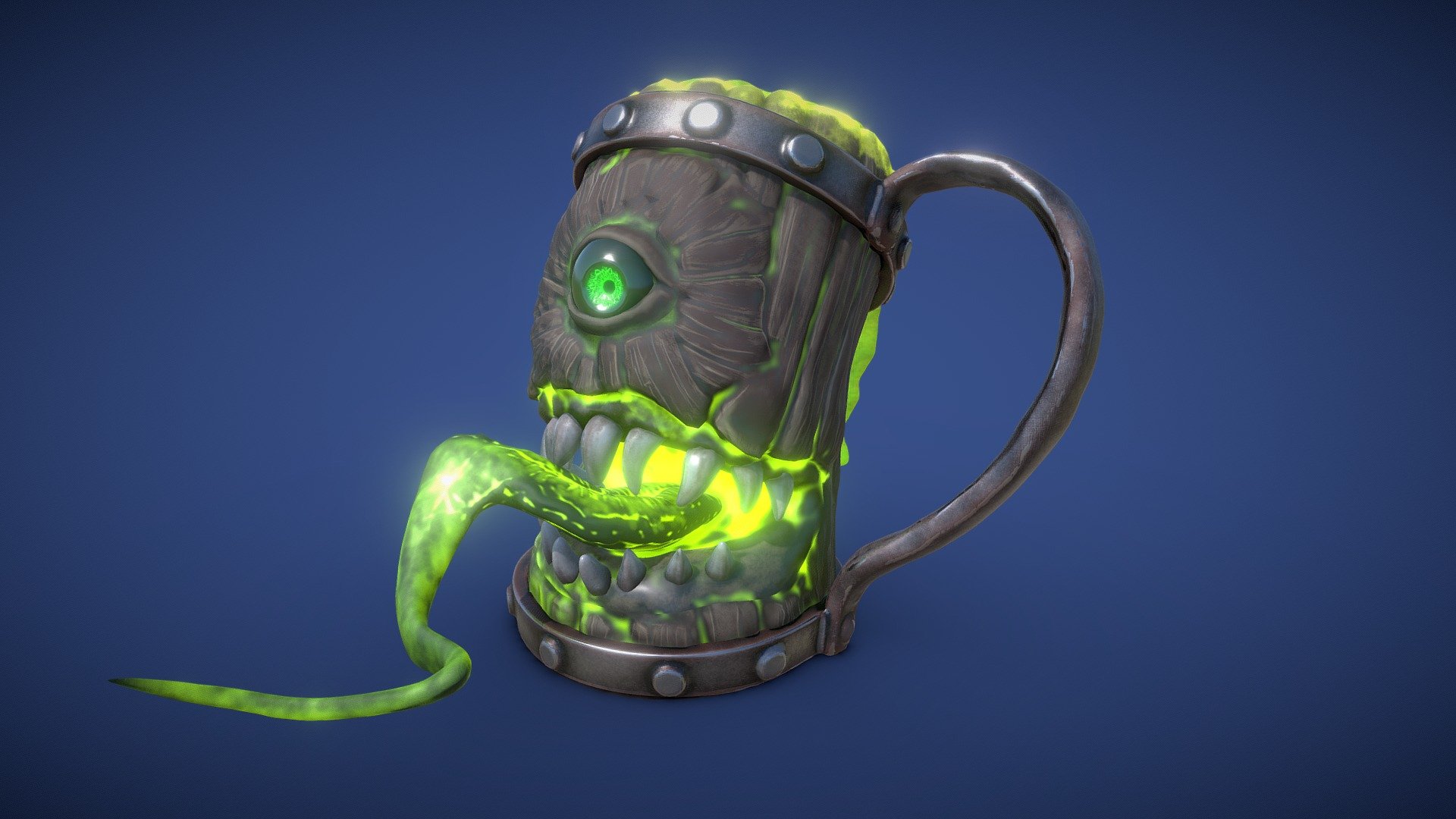 MUG MONSTER - Buy Royalty Free 3D model by IGOR.LUZ (@IGORLUZ) [1981145 ...