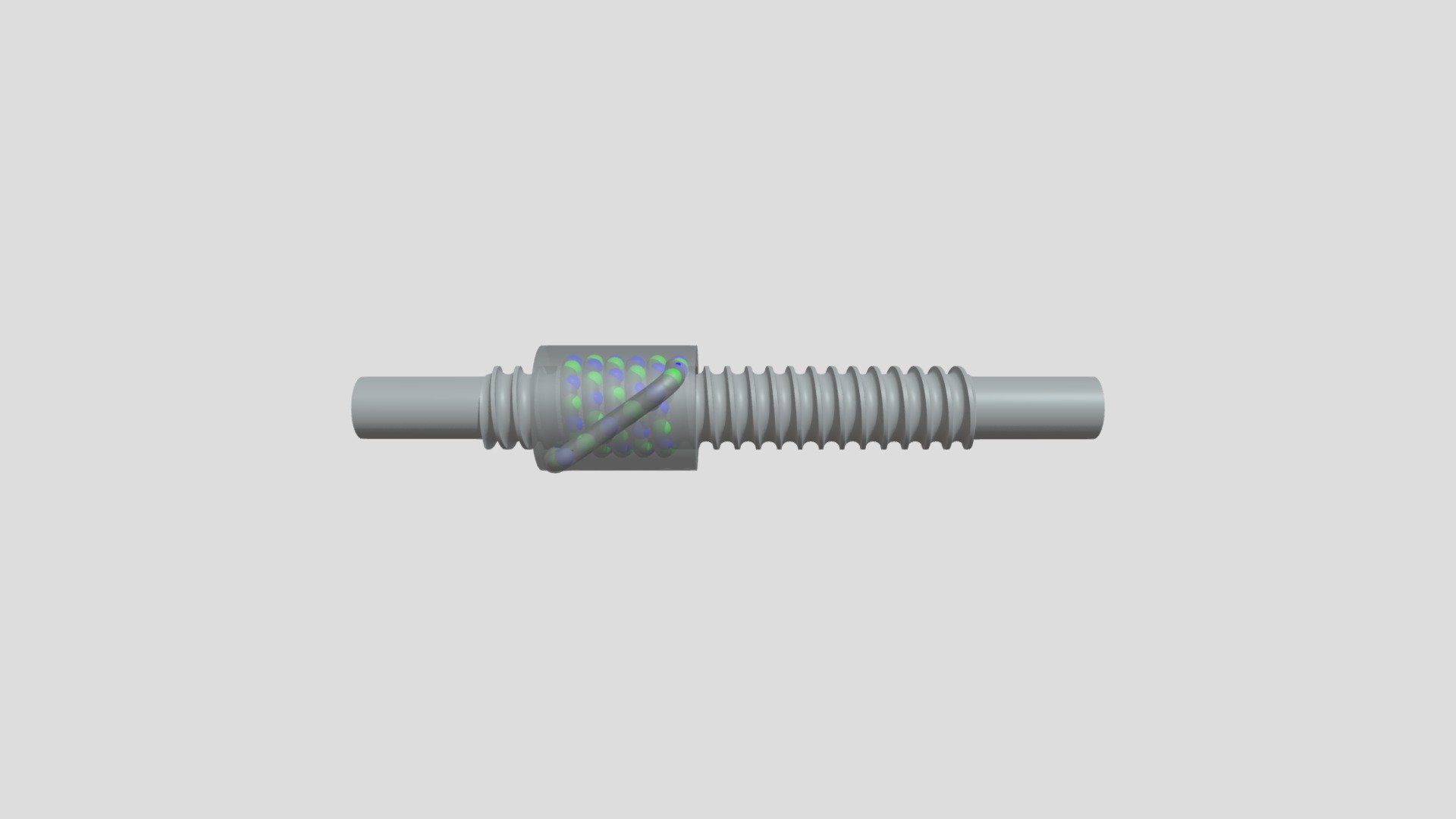 recirculating ball screw - Download Free 3D model by Keith_Pamment ...