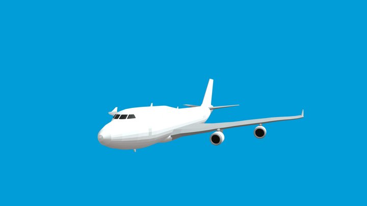 Boeing-747 3D models - Sketchfab