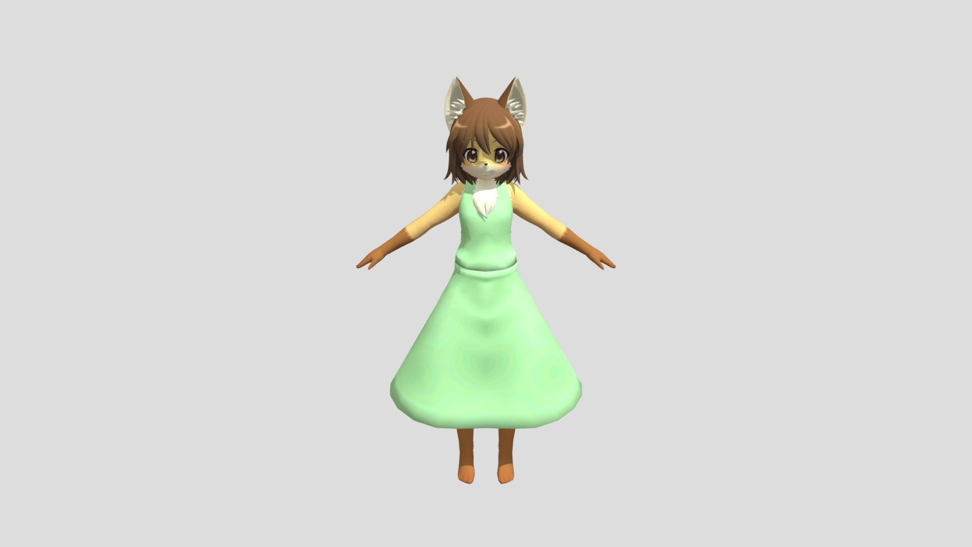 fox_girl - Download Free 3D model by NecromaticNihilist [198233d ...