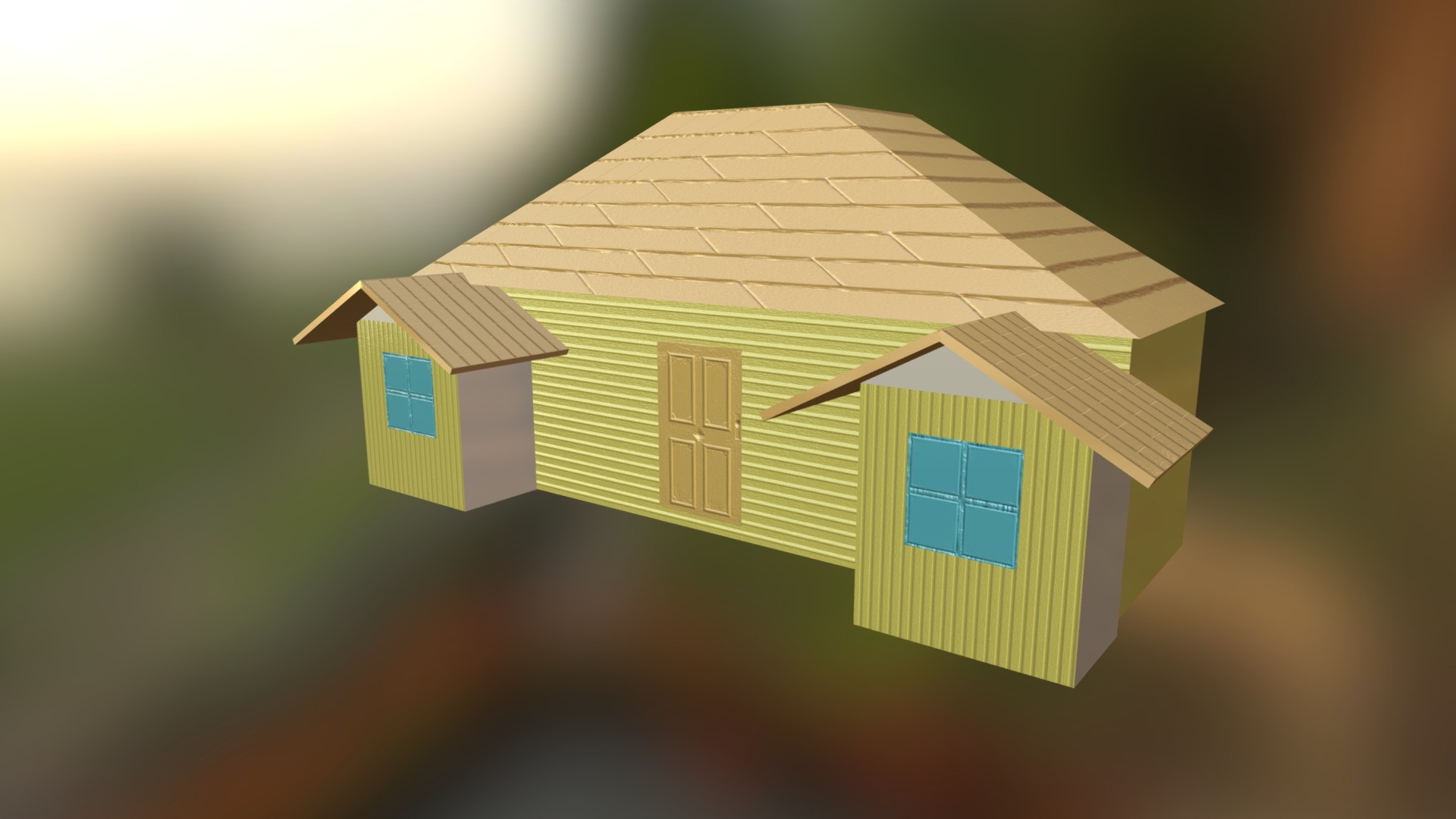 House with texture - 3D model by Miguel7u7 [19828ae] - Sketchfab