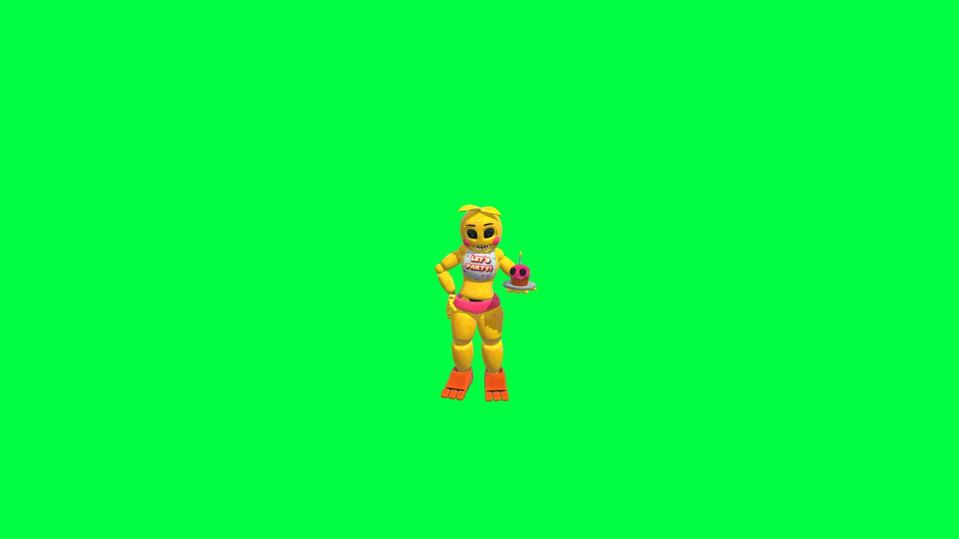 Toy Chica ar beakless - Download Free 3D model by Enzogolcalves ...