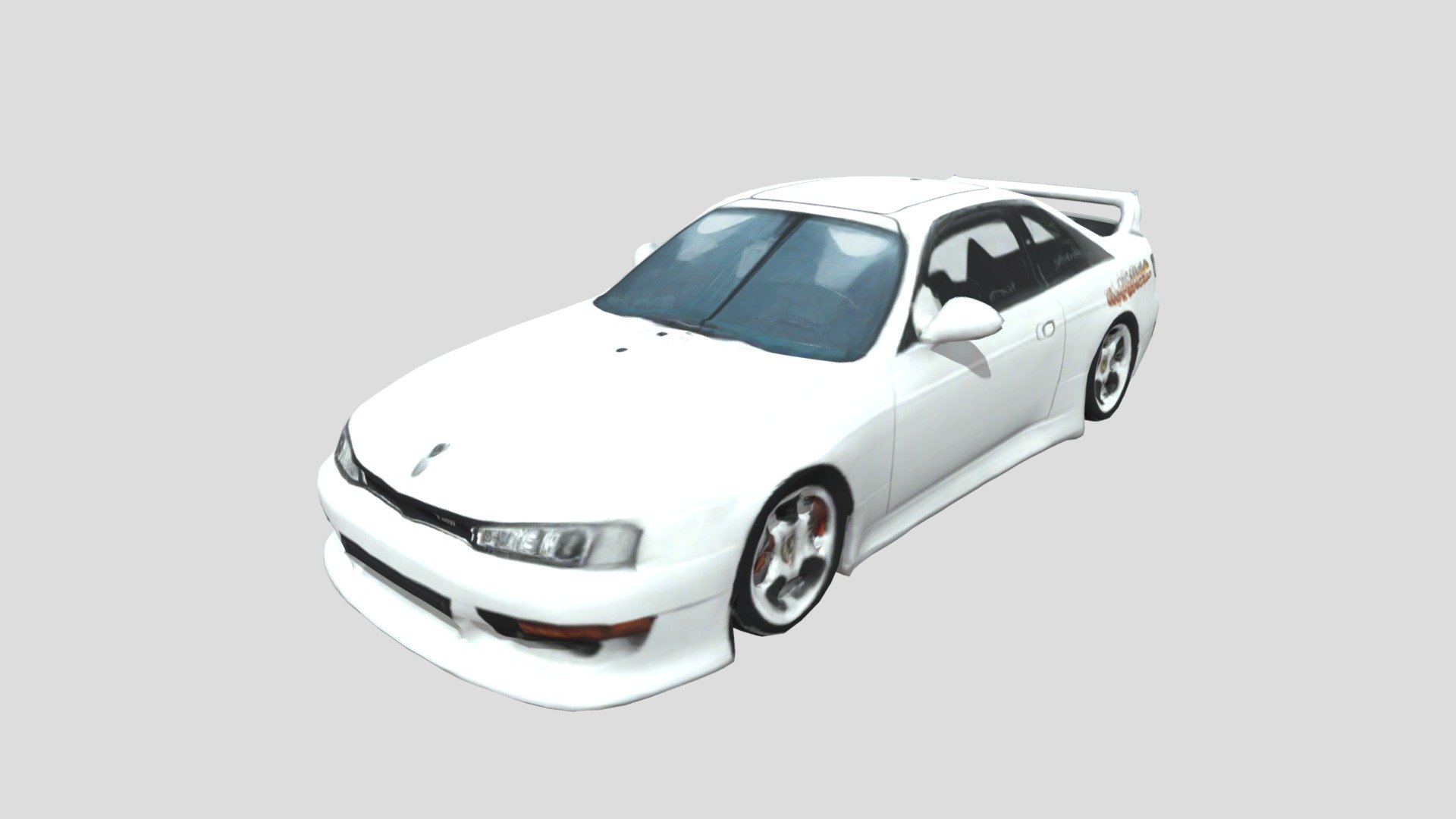Nissan Silvia S14 - Download Free 3D model by Scan Gallery (@ScanGallery) [1984cb9] - Sketchfab