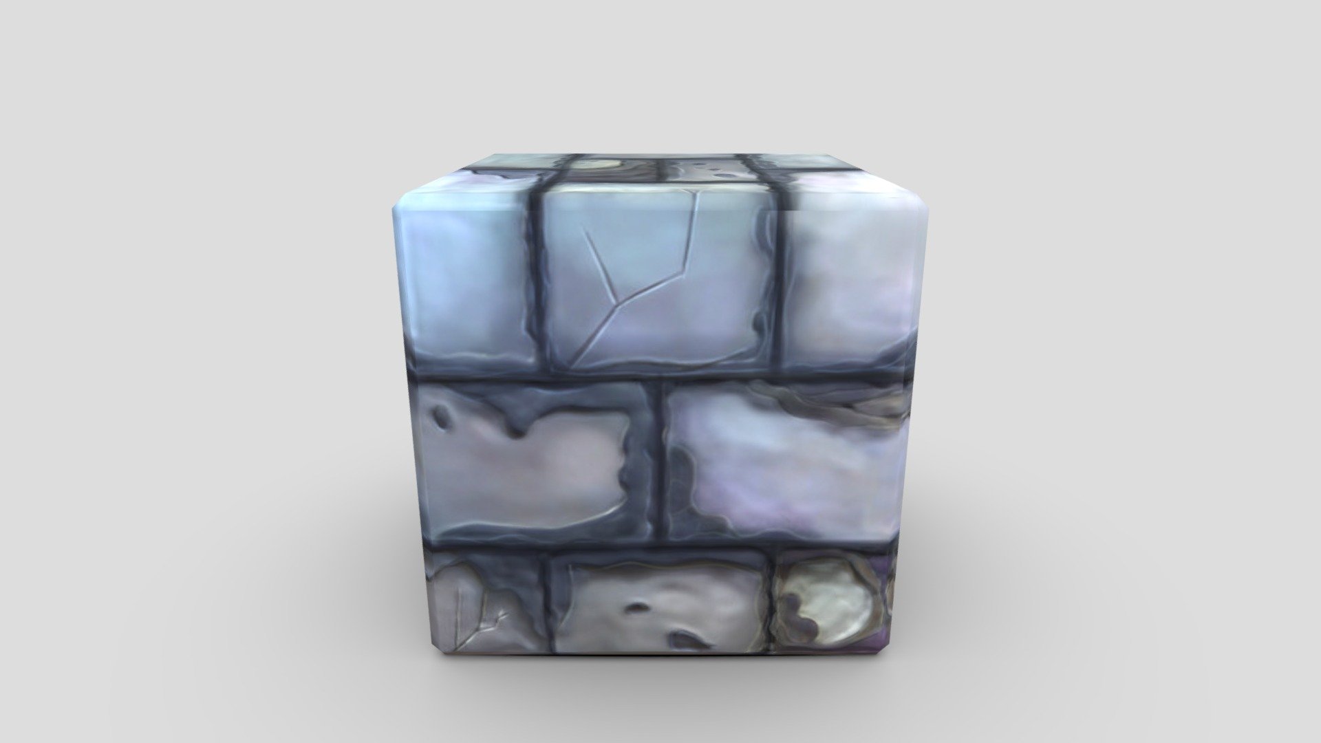 handpaintedBlock - 3D model by Piman (@Alexandr12581849) [198517c ...