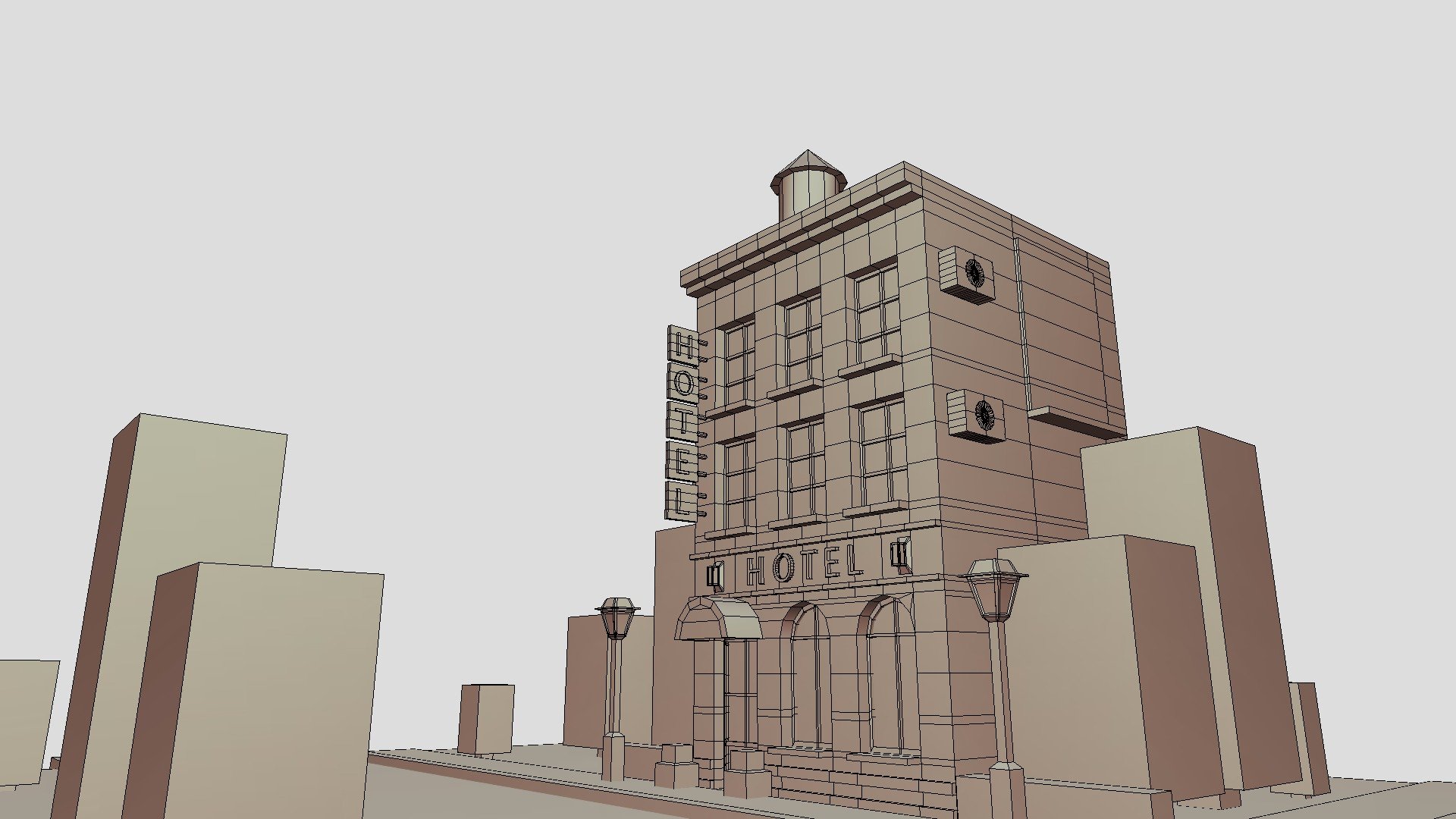 poly Building - Download Free 3D model by Praveen J (@pj94561) [19886f8 ...