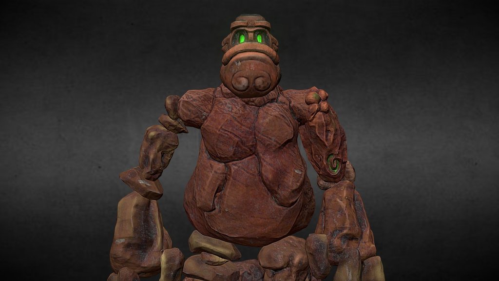 Mountain Monster - Download Free 3D model by Átila Becker (@atilabecker ...