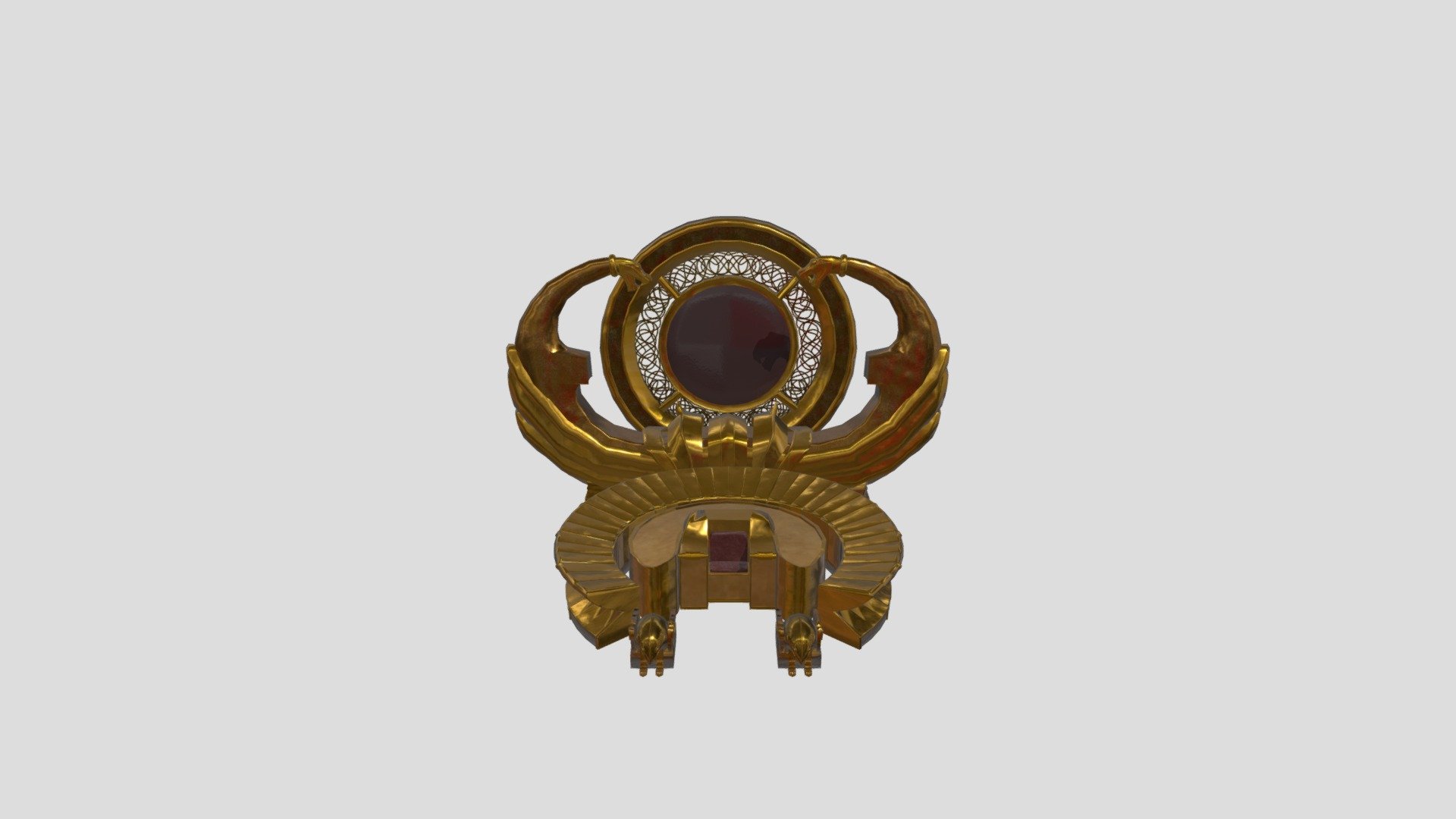 Thor ragnarok - Odins Throne - 3D model by DianaVallin [1988b6c ...
