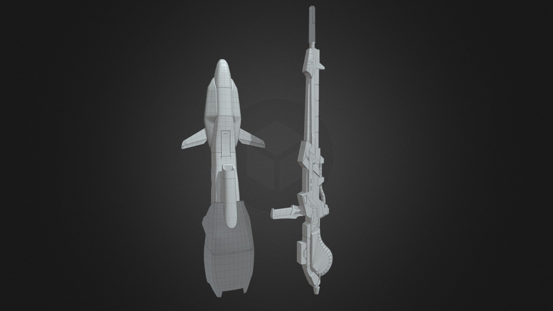 z plus Zeta Plus gundam 高达 武器 - Buy Royalty Free 3D model by fly ...