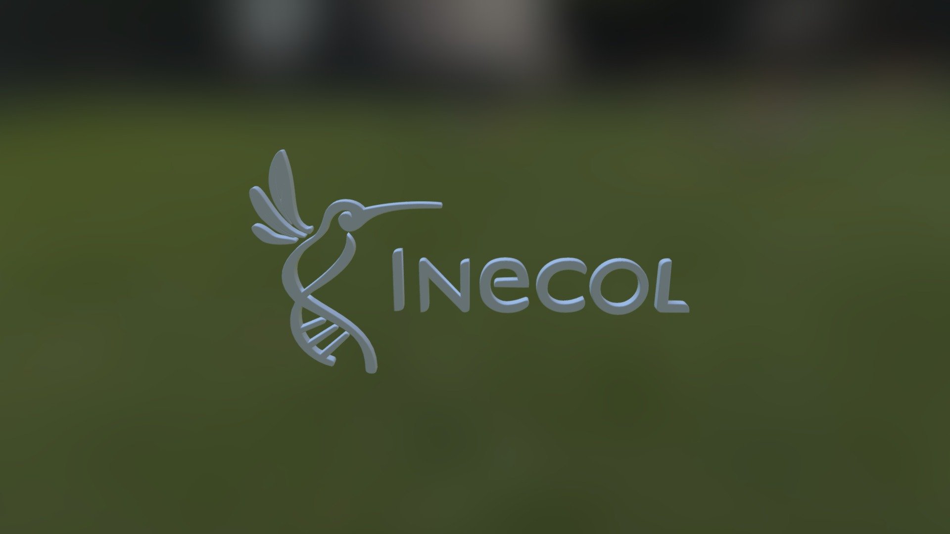 LOGO INECOL - 3D model by riglas [198b07a] - Sketchfab