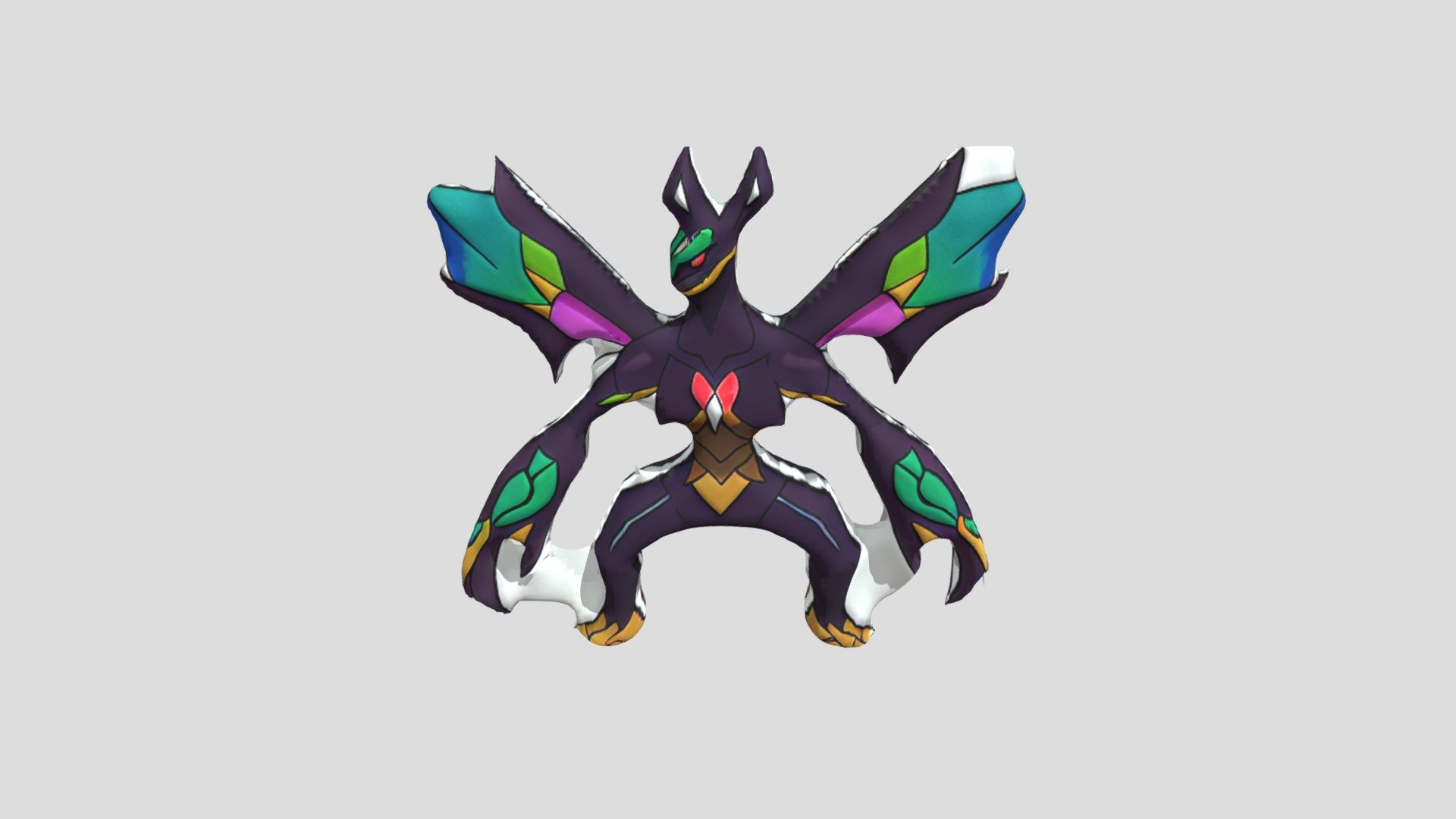 Pokemon Goal 668 - Download Free 3D model by klrxyz [198b6a7] - Sketchfab