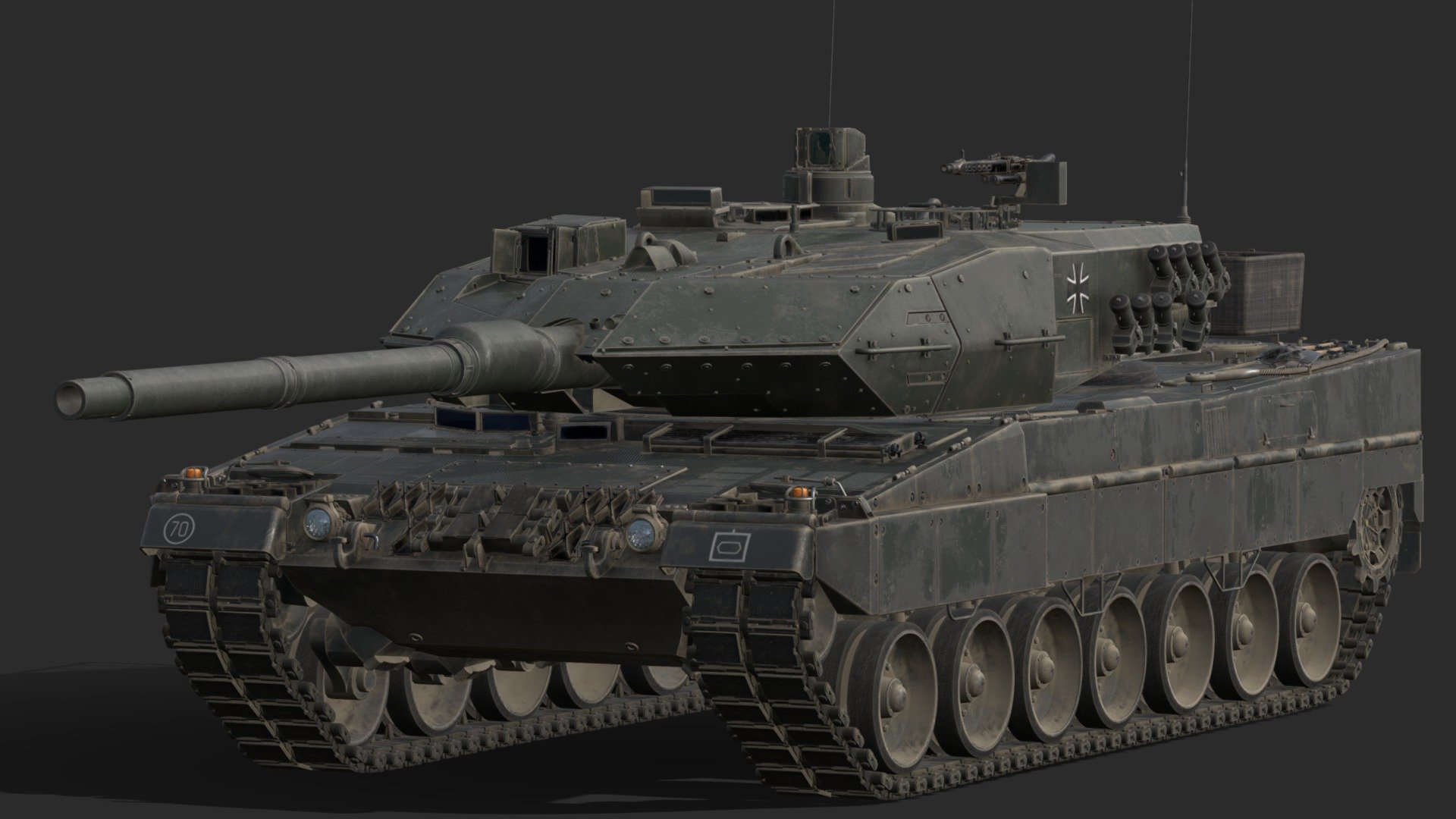 Tank Leopard 2A6 - Buy Royalty Free 3D model by Lasha-Georgy Bajadze ...