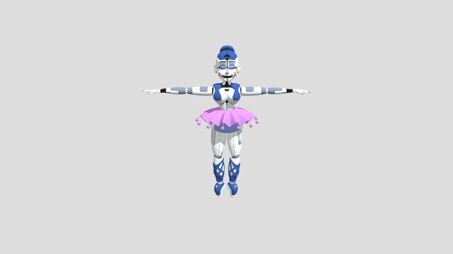 Ballora Bit accurate By Mrsisterlocation - Download Free 3D model by ...