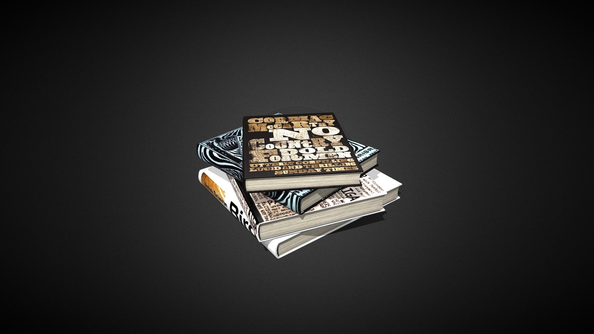 Book Stack - Download Free 3D model by Visthétique (@visthetique ...