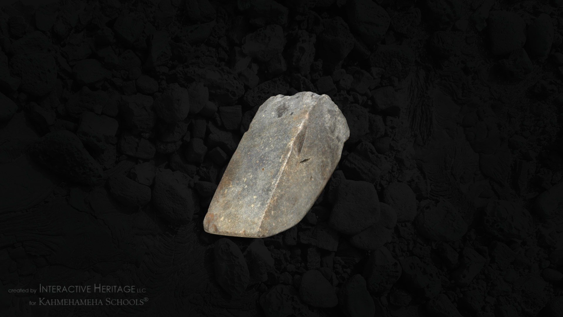 Koʻi - Hawaiian Basalt Adze (4637-21) - 3D model by interactiveheritage ...