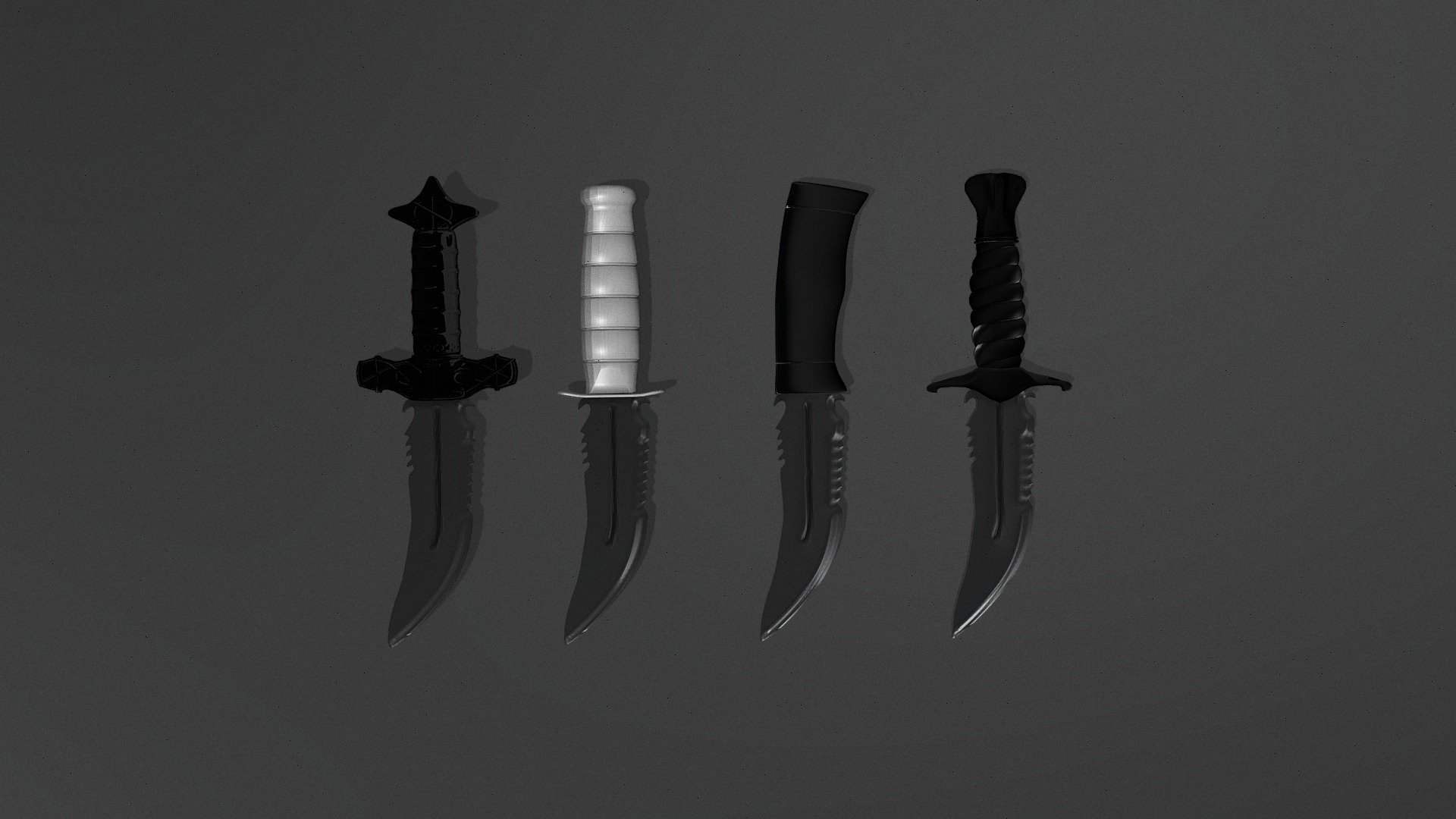 Daggers Pack - Download Free 3D model by Fakhri3d [198ff0c] - Sketchfab