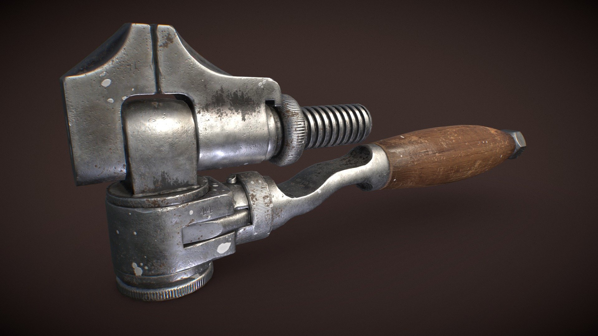J. Hawes Pat. Swivel Head Wrench - 3D model by davs27 (@daanvs27 ...