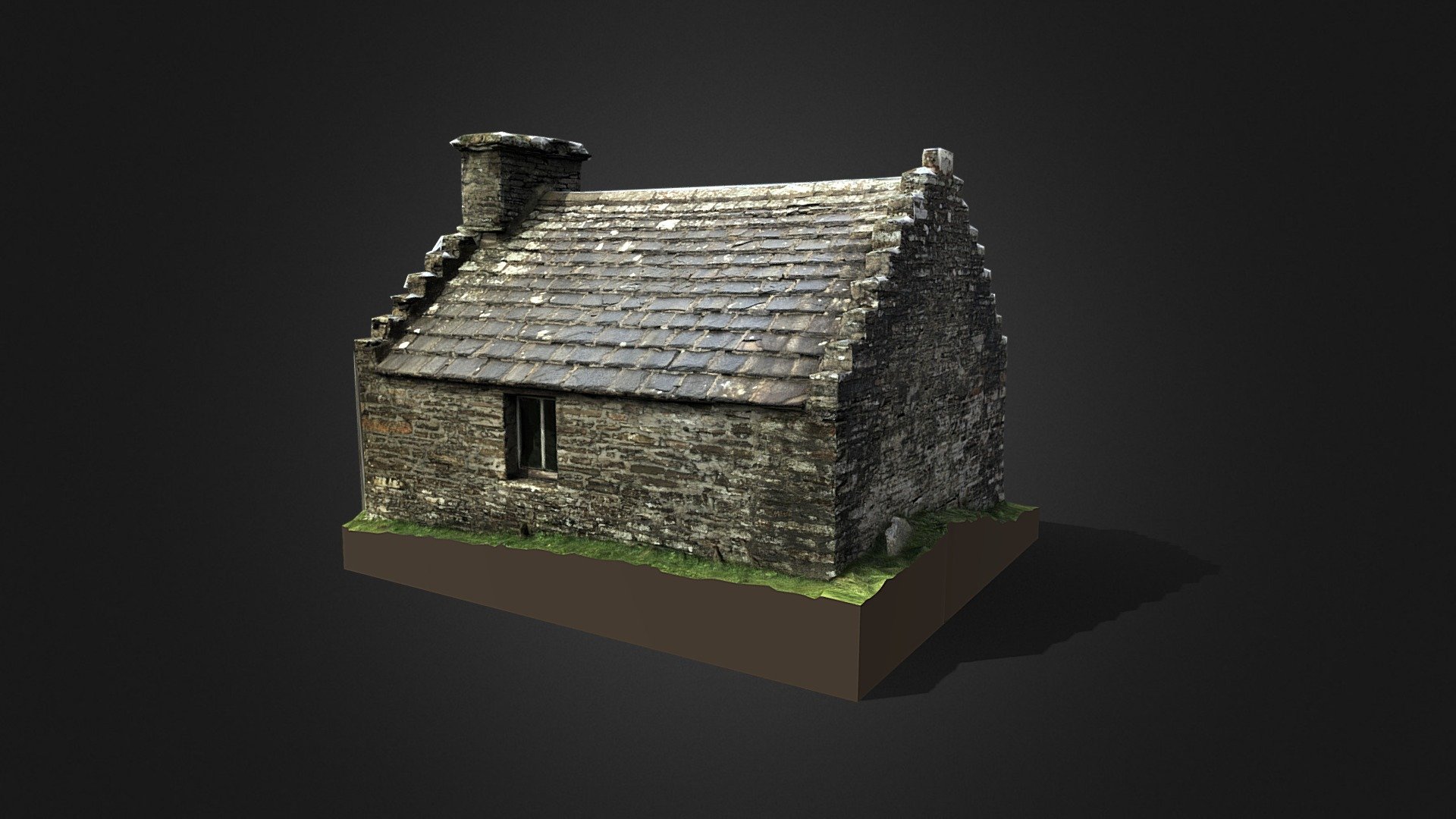 Small stone building on Orkney - Download Free 3D model by Digital ...