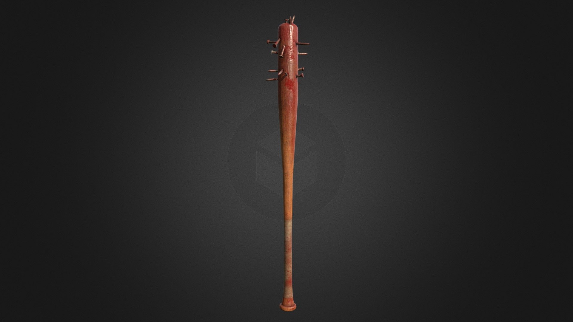 Spiked Baseball Bat - 3D model by Donald Padilla (@DonPadillaAi ...