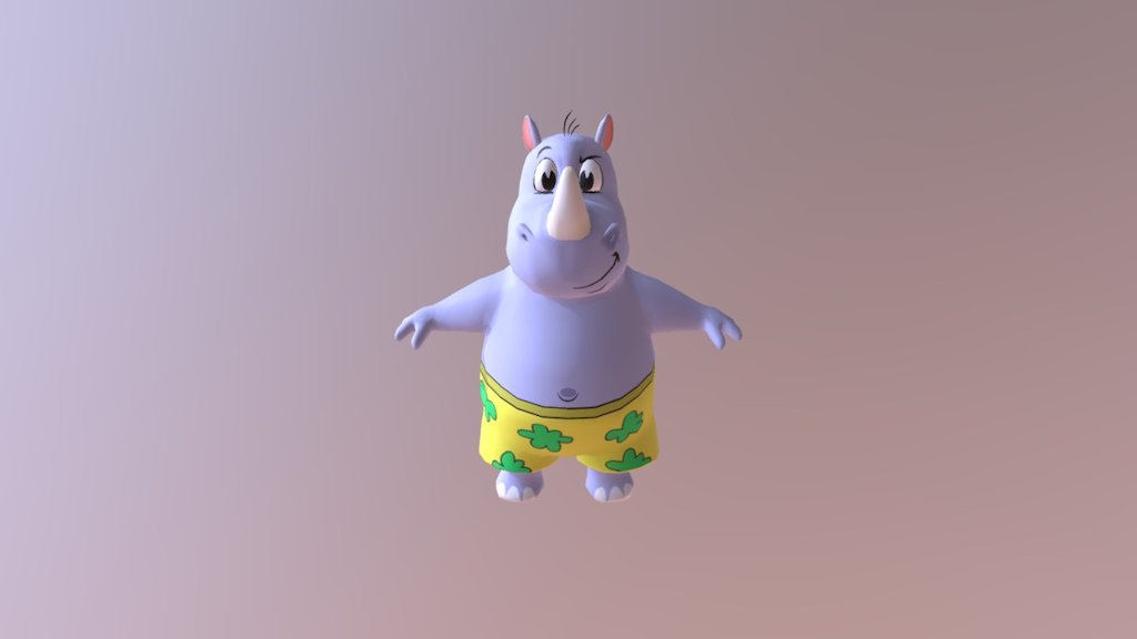 Rino_1 - 3D model by toycantando [1993fe6] - Sketchfab