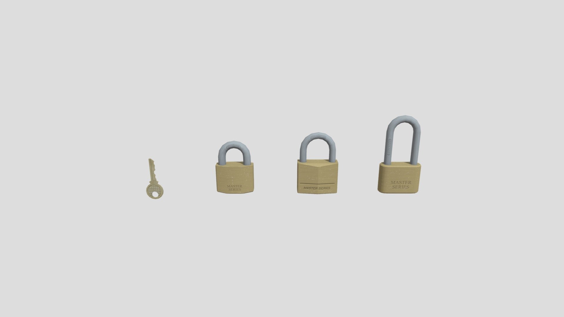 Barbell Padlocks - Download Free 3D model by davidthe19th [1994439 ...