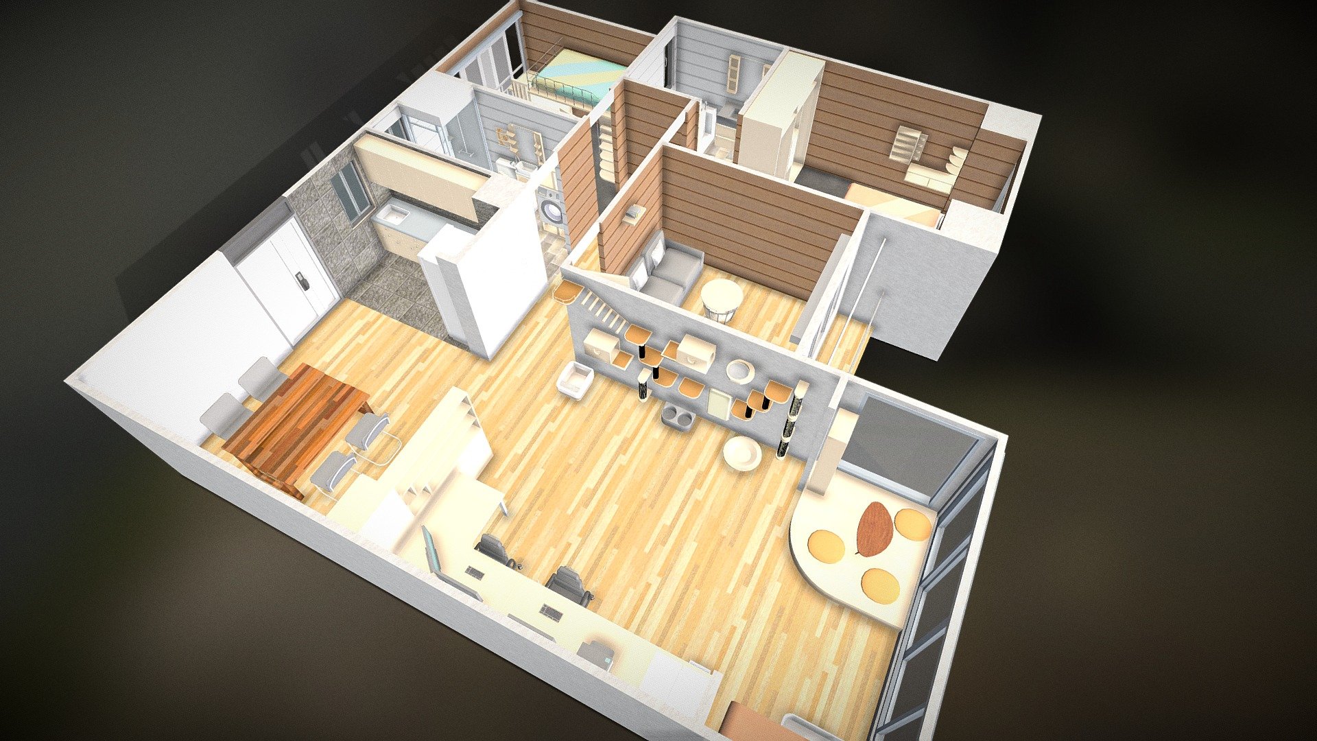Home P2 - Download Free 3D model by MrdT (@mrdt.club) [1994799] - Sketchfab