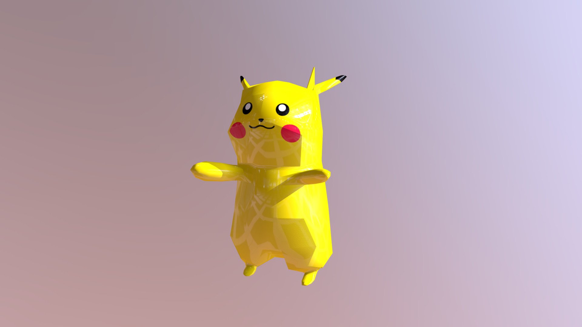 Pikachu Modify - 3D model by PAKI (@icepop560) [1995194] - Sketchfab
