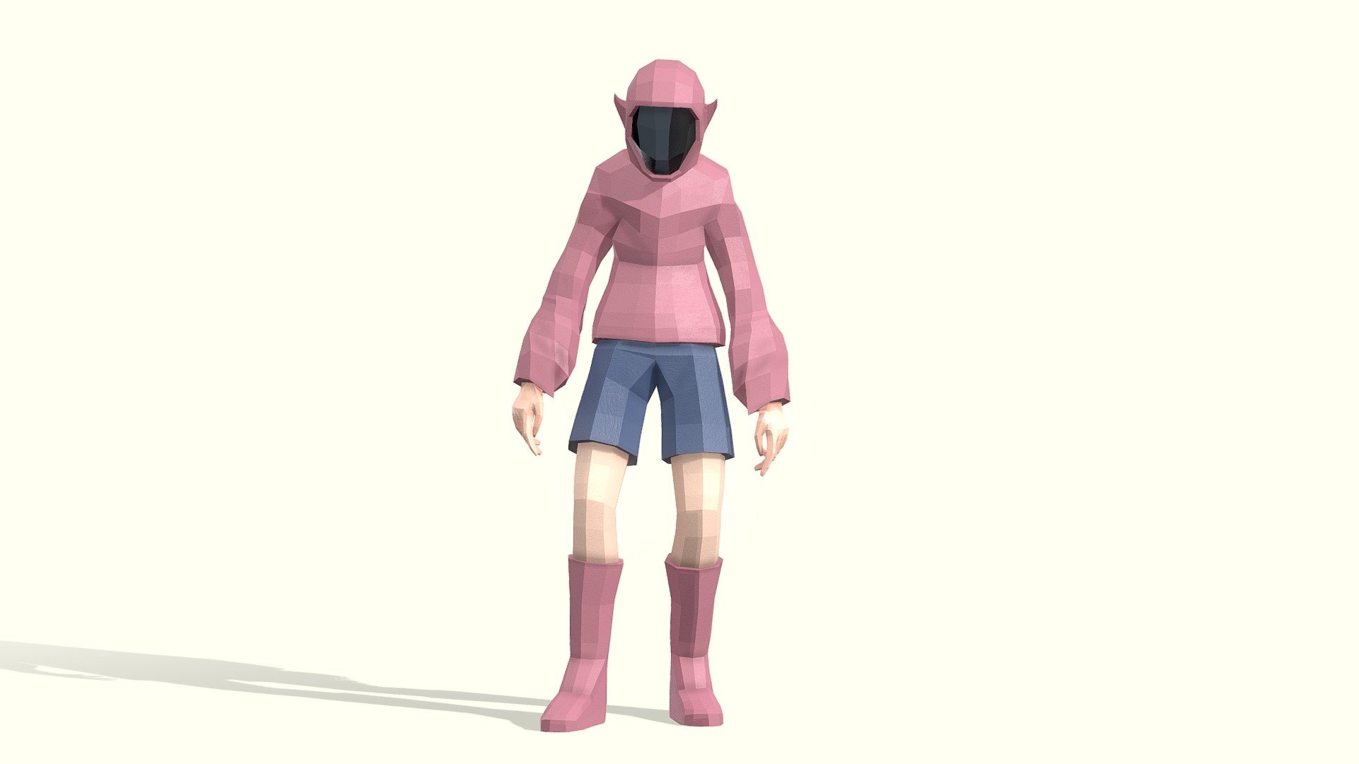 Simple animated Character - Download Free 3D model by Varvara ...