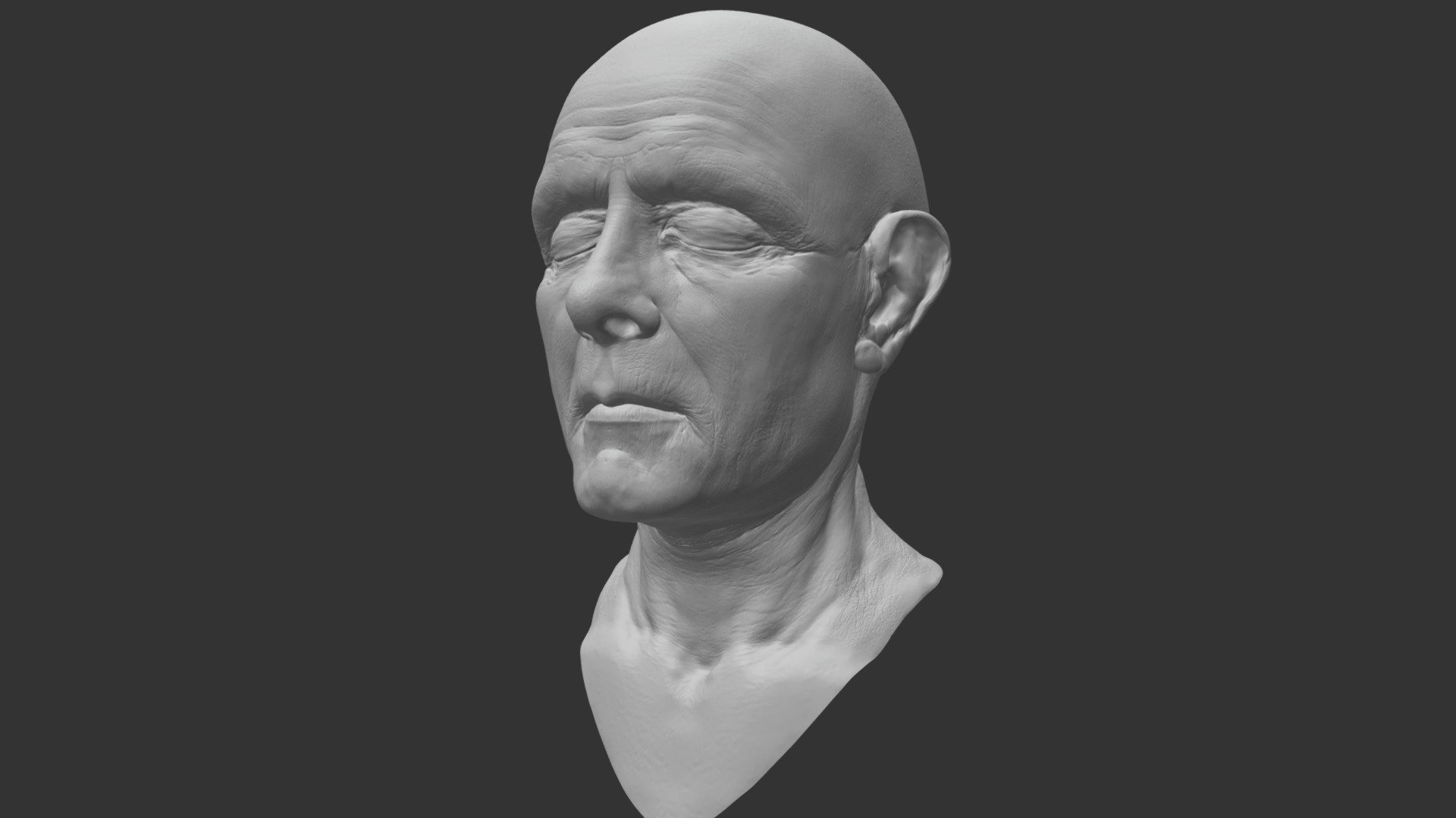 Realistically (From Scratch) Sculpted Male Head - Download Free 3D ...