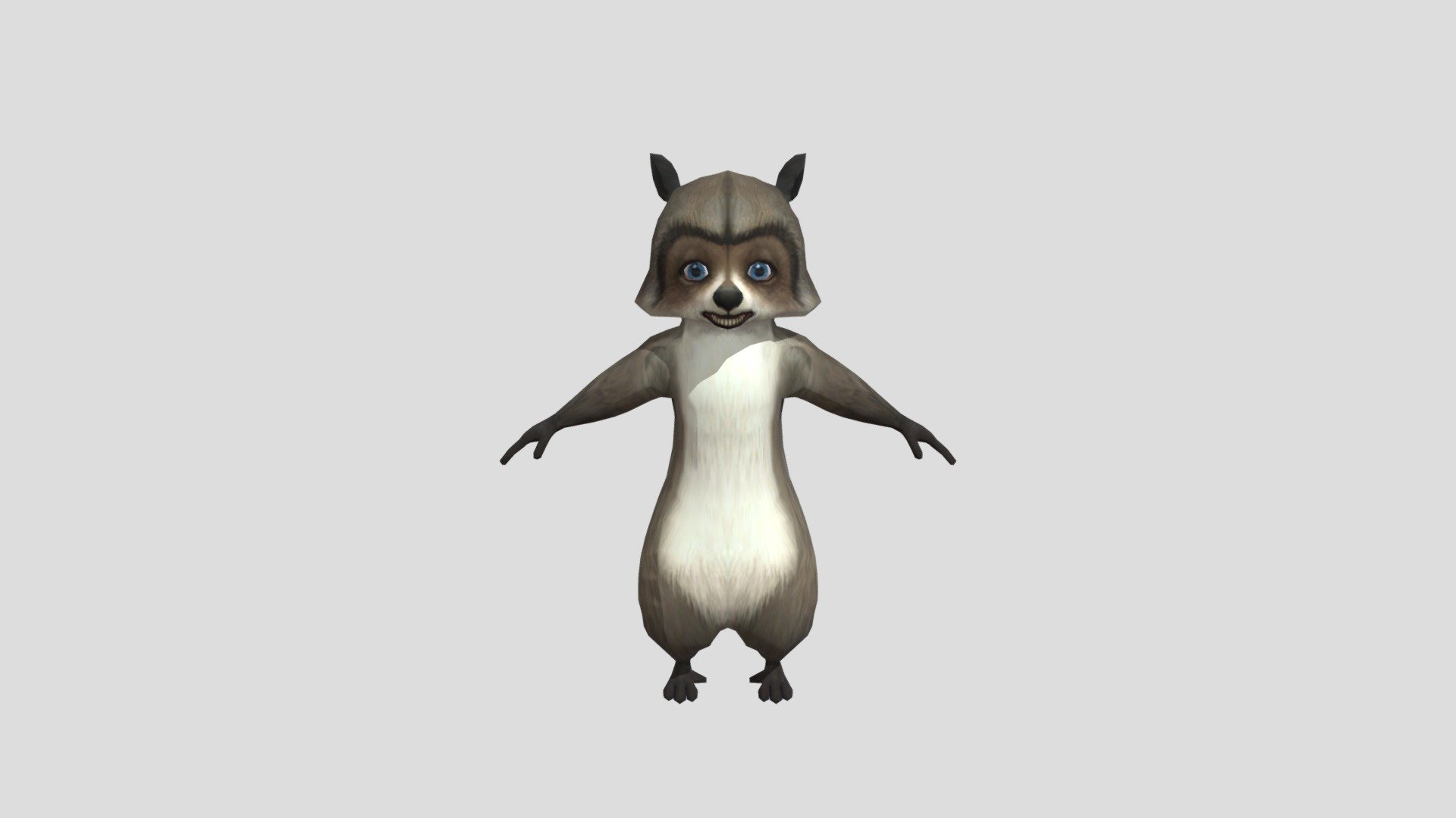 RJ - Over The Hedge - Download Free 3D model by Guilherme Navarro ...