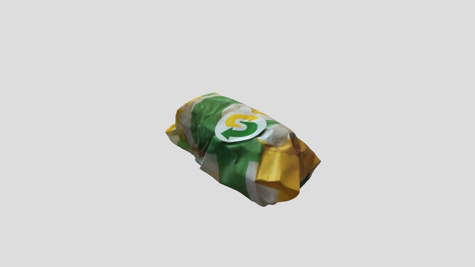 Subway sandwich packed wrapped - Buy Royalty Free 3D model by IVAR.DGTL ...