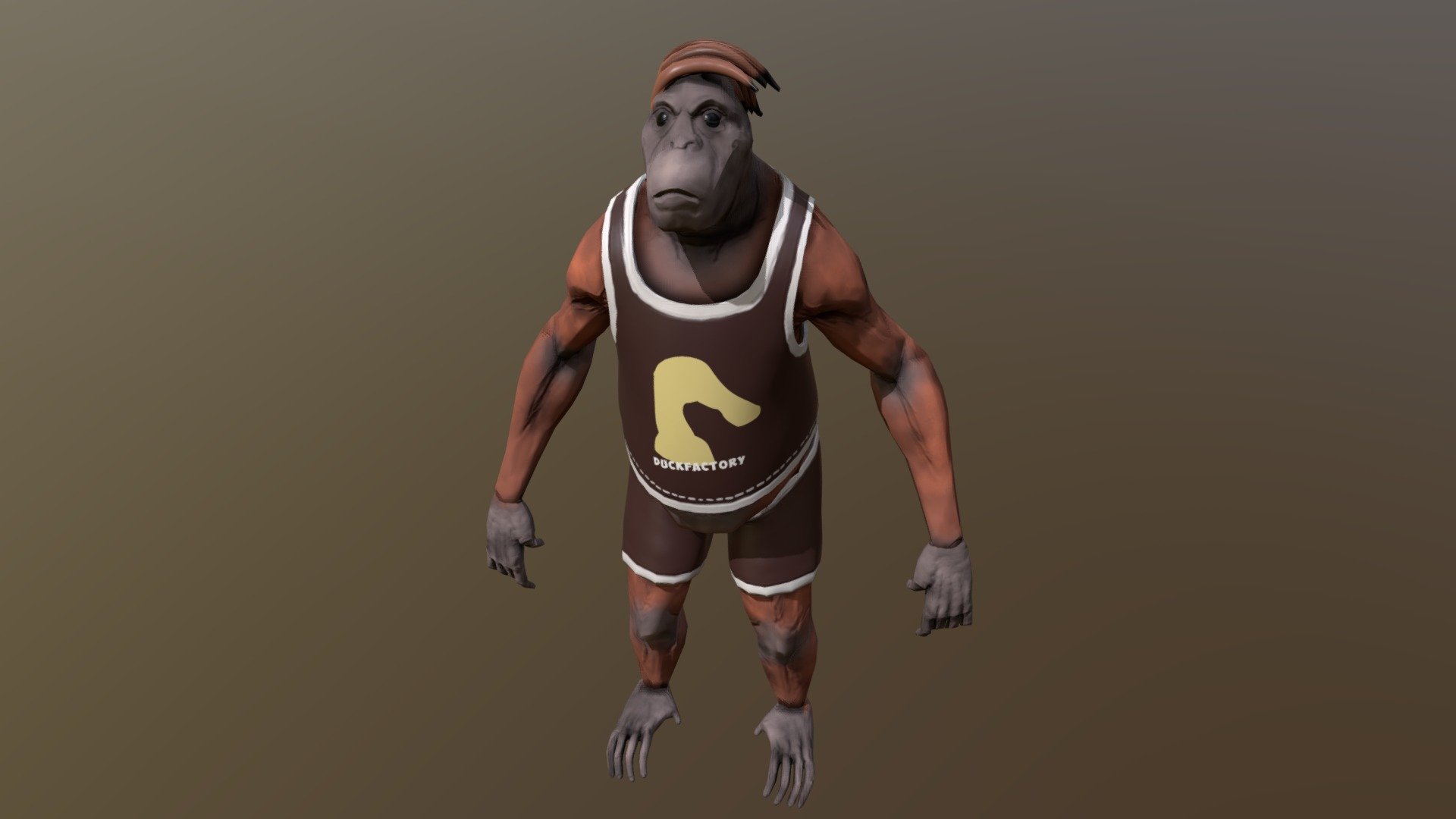 Stylized Monkey - 3D model by DuckFactory [199b5e1] - Sketchfab