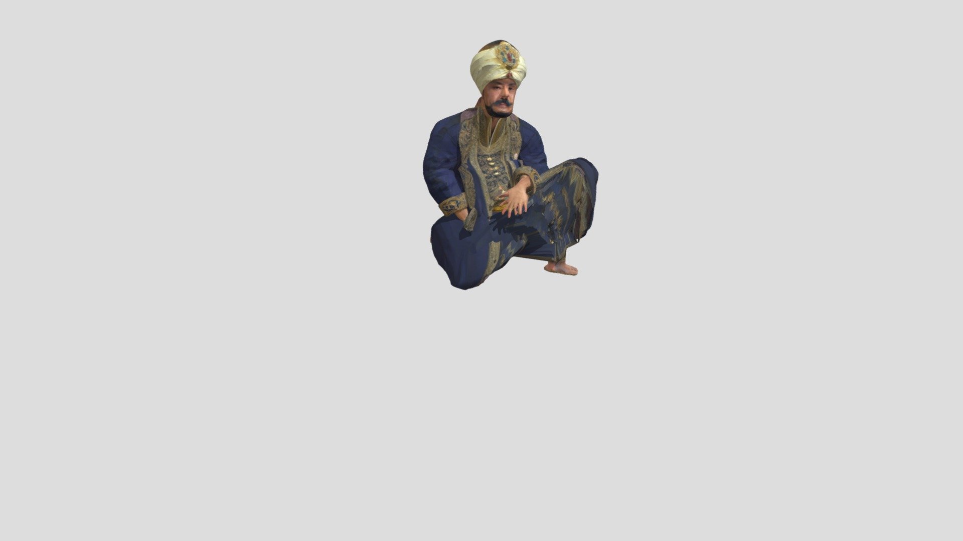 parameswara-Kneeling Pointing - Download Free 3D model by frh_tasha ...