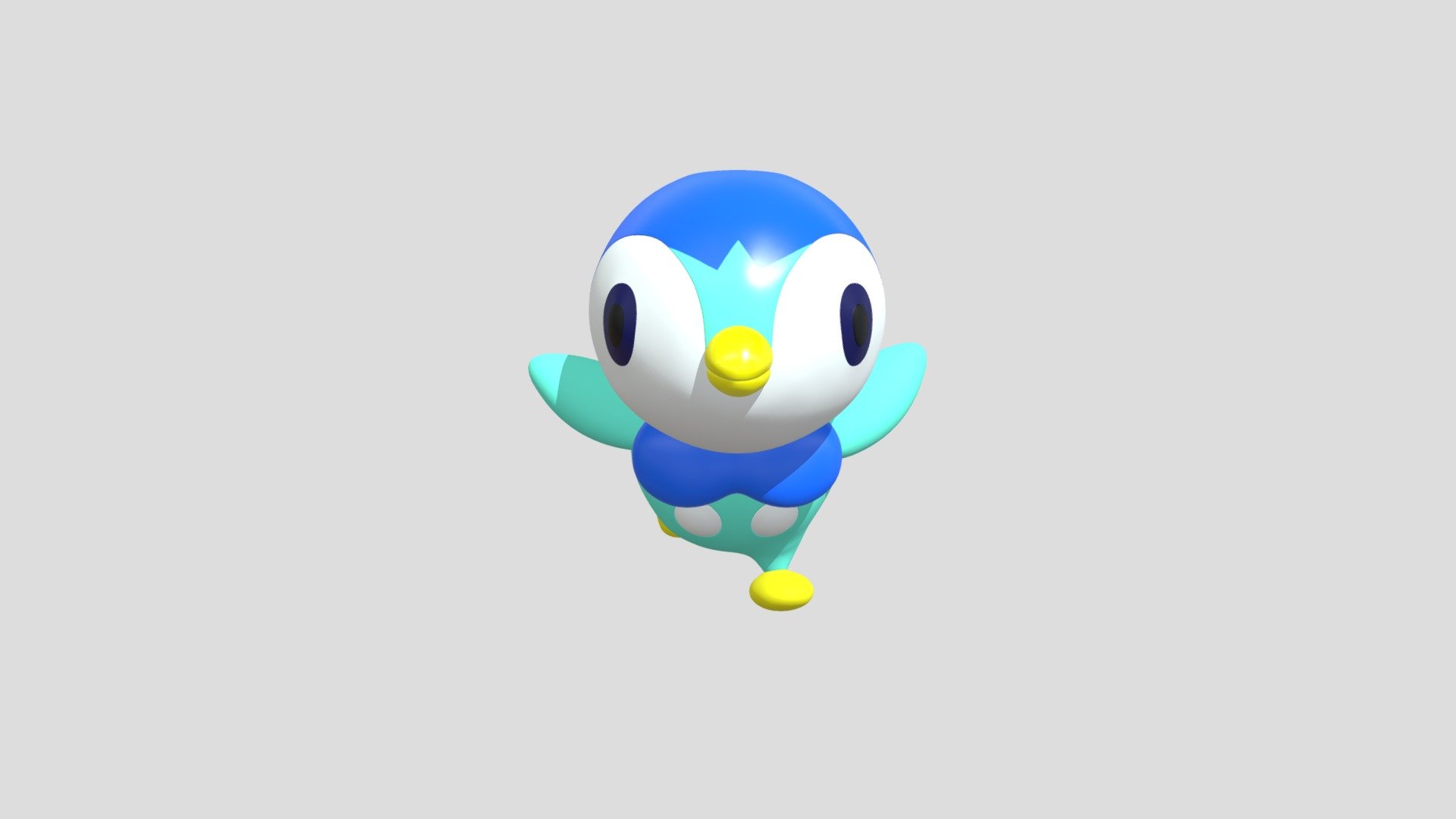 Piplup - 3D model by Bao Cu (Zumi) (@bao_cu) [199bc36] - Sketchfab
