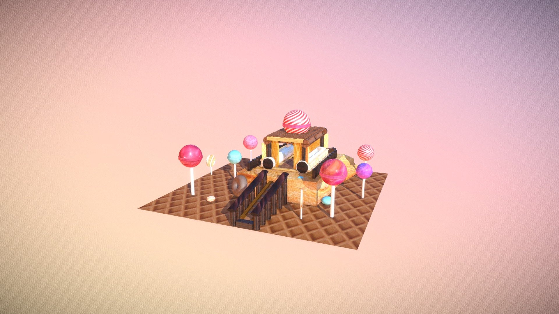 Sweethouse - 3D model by Freshforwork [199c7da] - Sketchfab