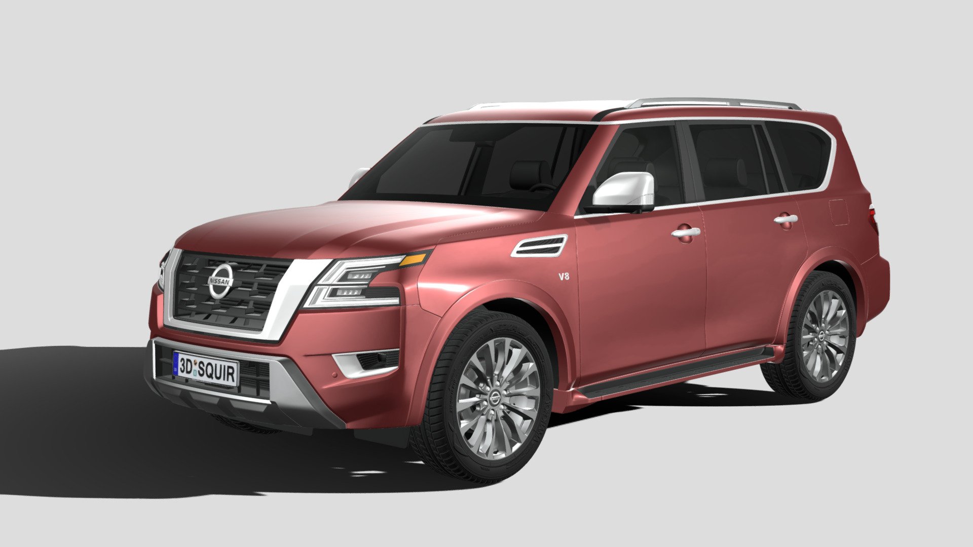 Nissan Armada 2021 - Buy Royalty Free 3D model by SQUIR3D [199cf0d ...