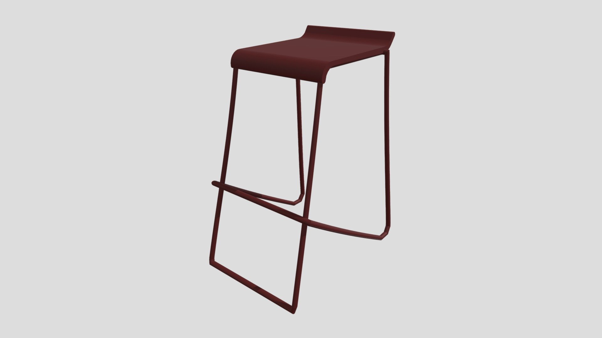 Modern Minimalist Stool - Download Free 3D model by sciamop [199ebdc ...