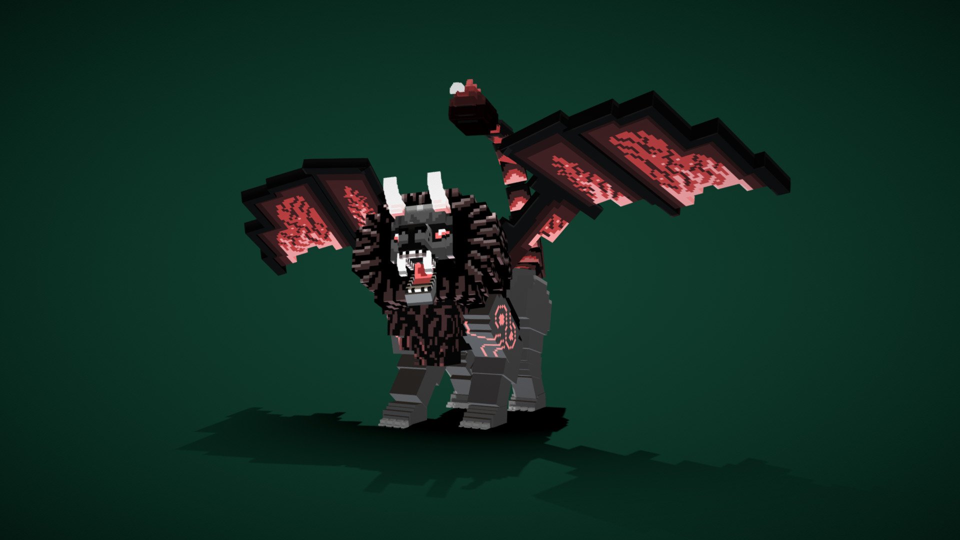 Black Manticore - 3D model by geekgoddess10 [199f915] - Sketchfab