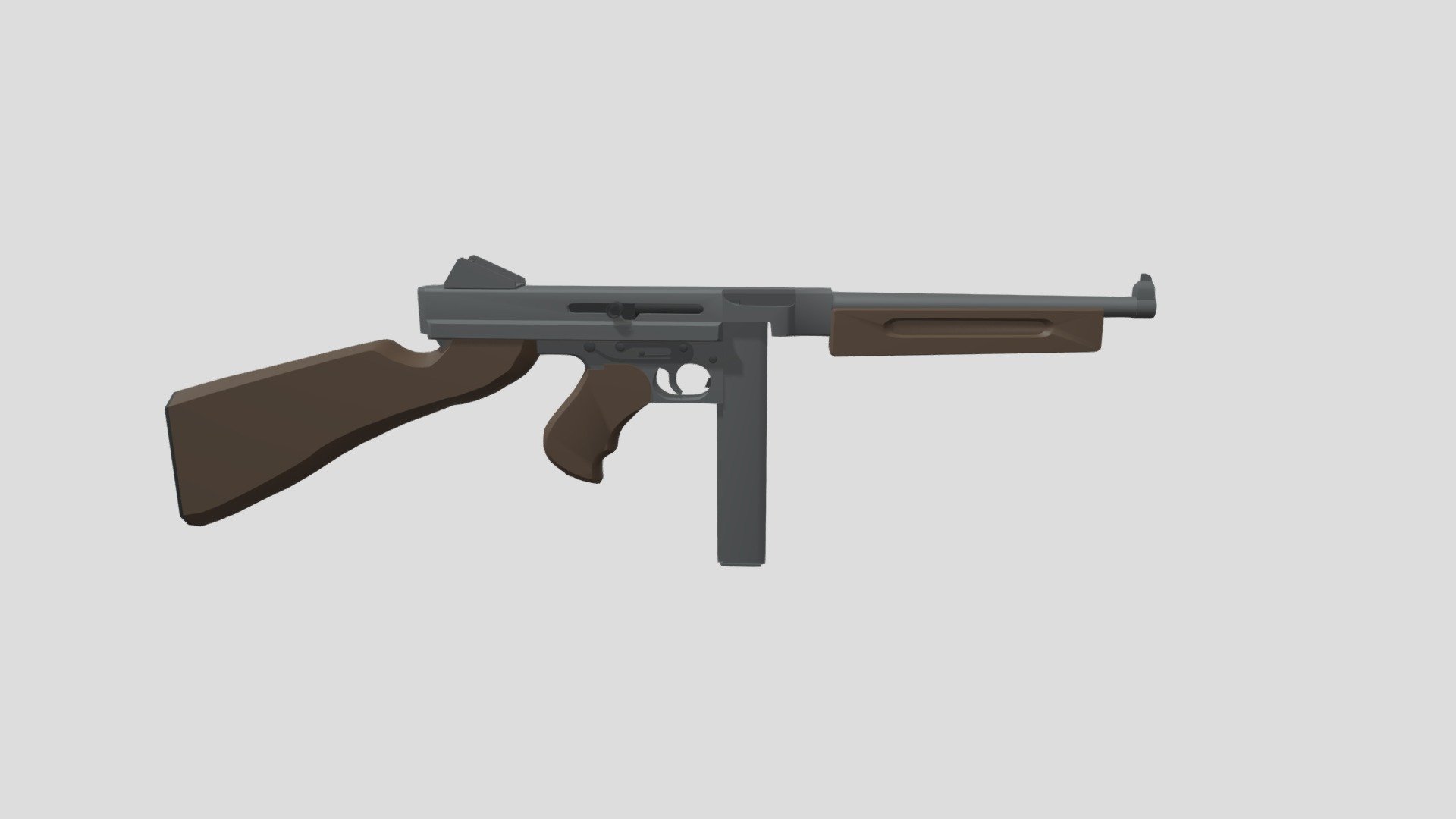 M1A1 Thompson - Download Free 3D model by calico16 [199fe2c] - Sketchfab