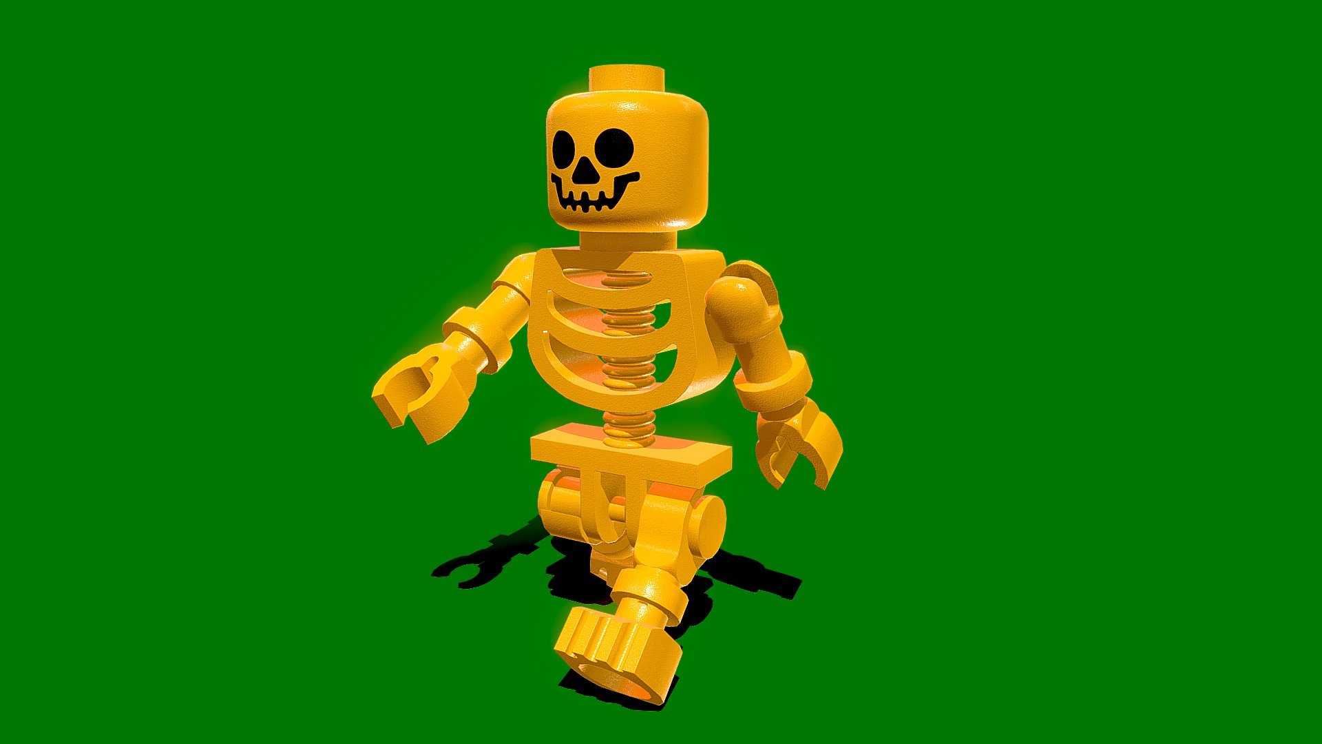 Skull Lego Walk - Download Free 3D model by Rukh3D [19a0b07] - Sketchfab
