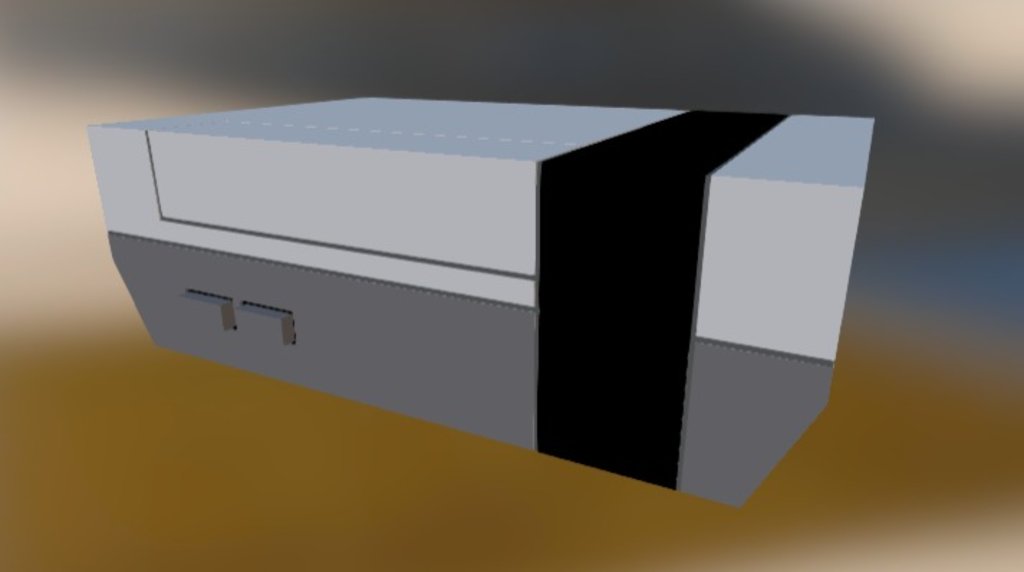 Nintendo Entertainment System [NES] (LowPoly) - 3D model by Vasco Silva ...