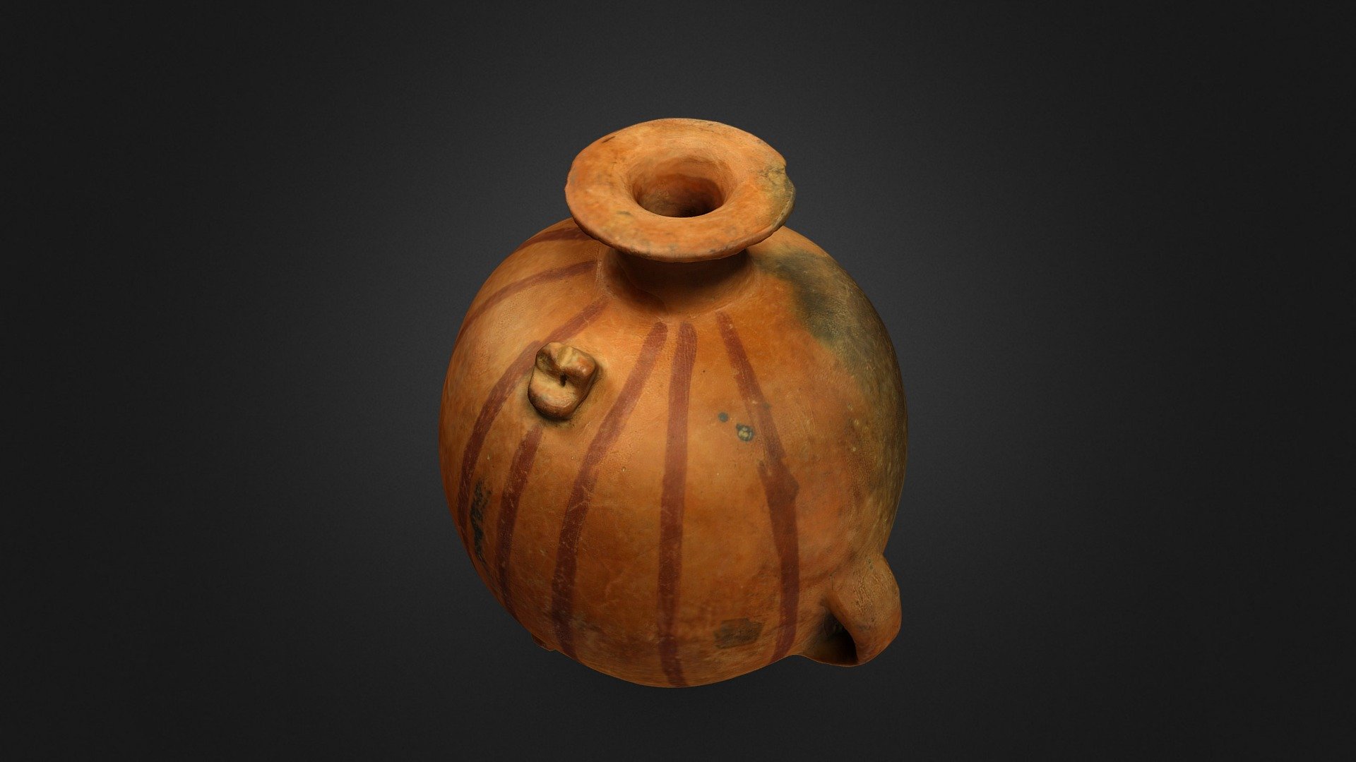 Aríbalo de cerámica - Download Free 3D model by Ministerio de Cultura ...