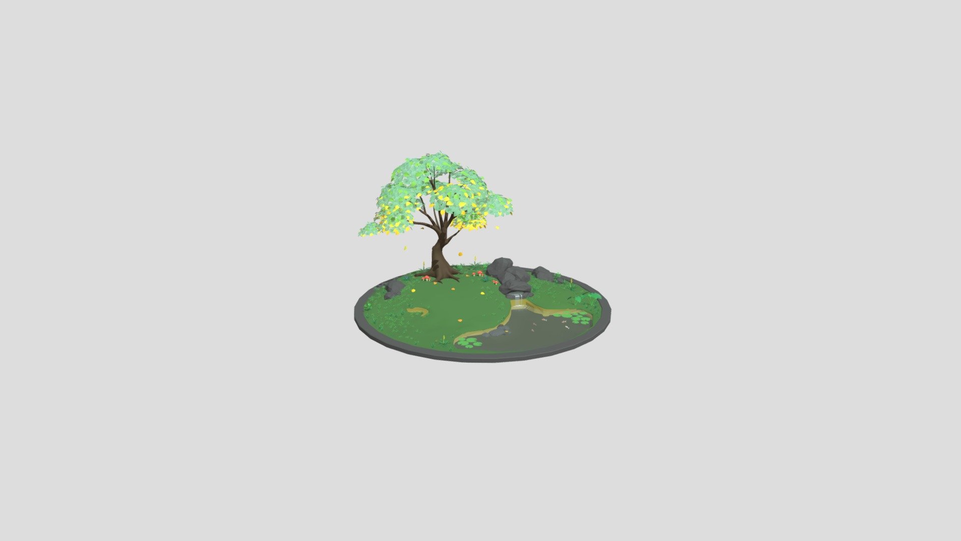 Small Tree by xqs100 - 3D model by tkjbs [19a510f] - Sketchfab