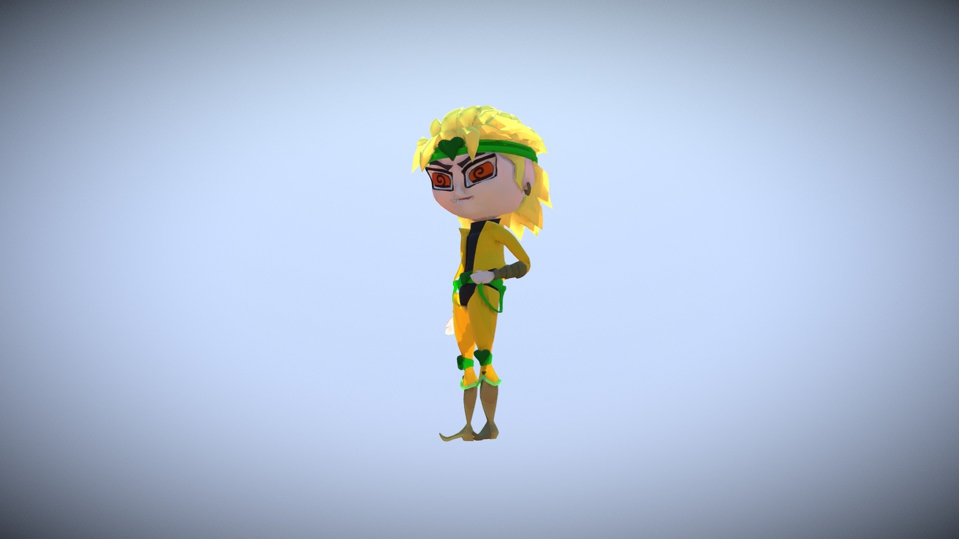 Dio Brando (Part 3) - 3D model by turbo (@turbotsunami) [19a5220 ...