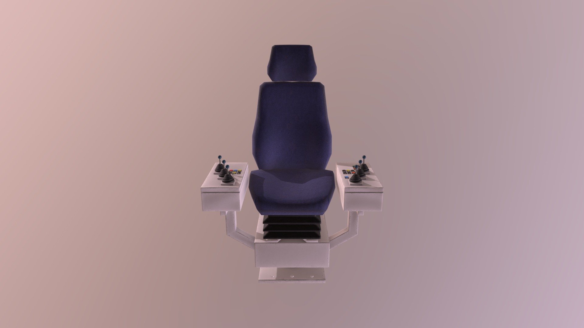 electric crane operator seat - 3D model by miklem3d [19a53a7] - Sketchfab