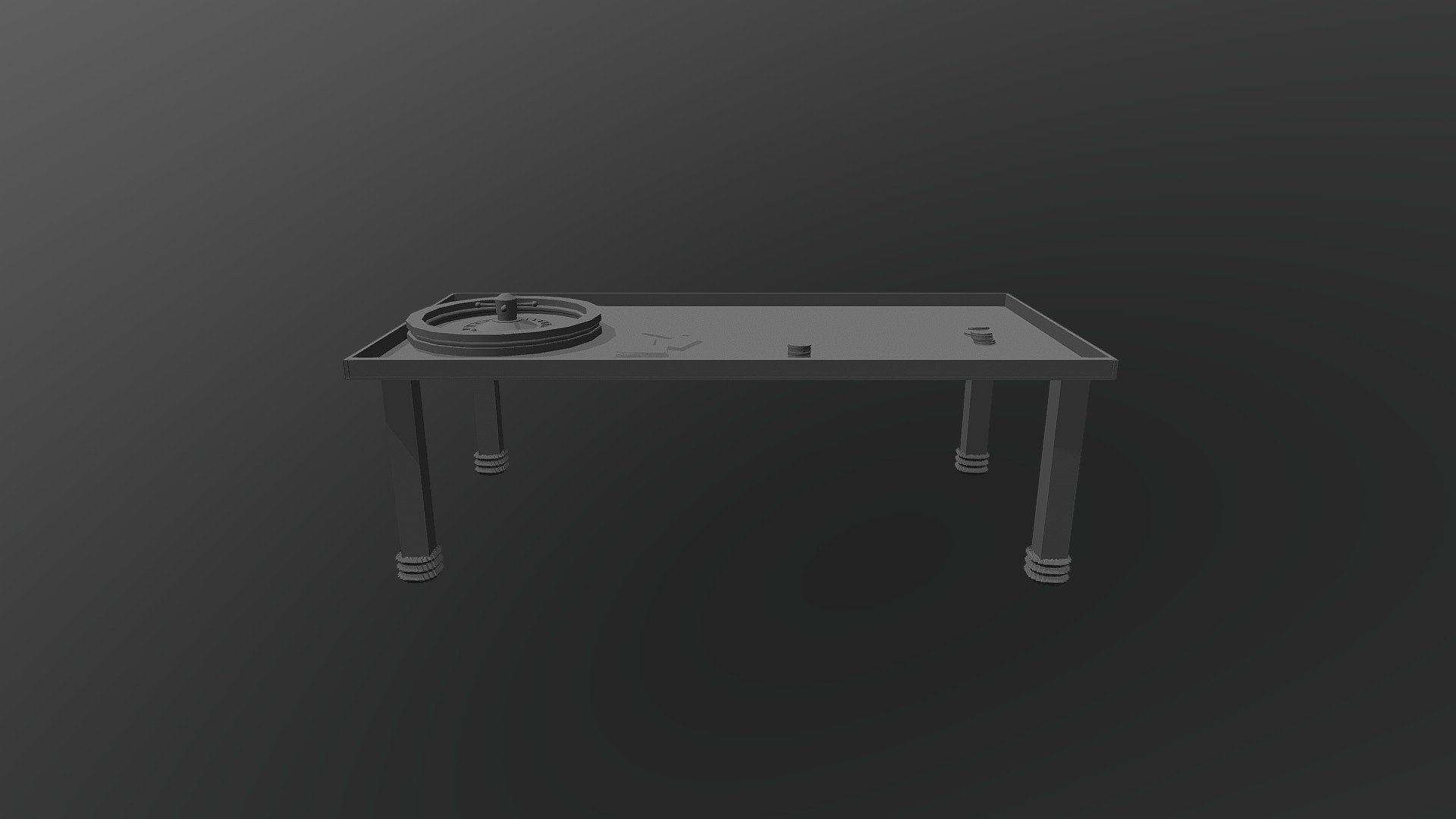 Finished Roulette Wheel - 3D model by kyranw17 [19a5cff] - Sketchfab