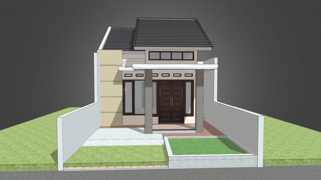 Rumah Minimalis - A 3D model collection by Budi Studios (@budistudios ...