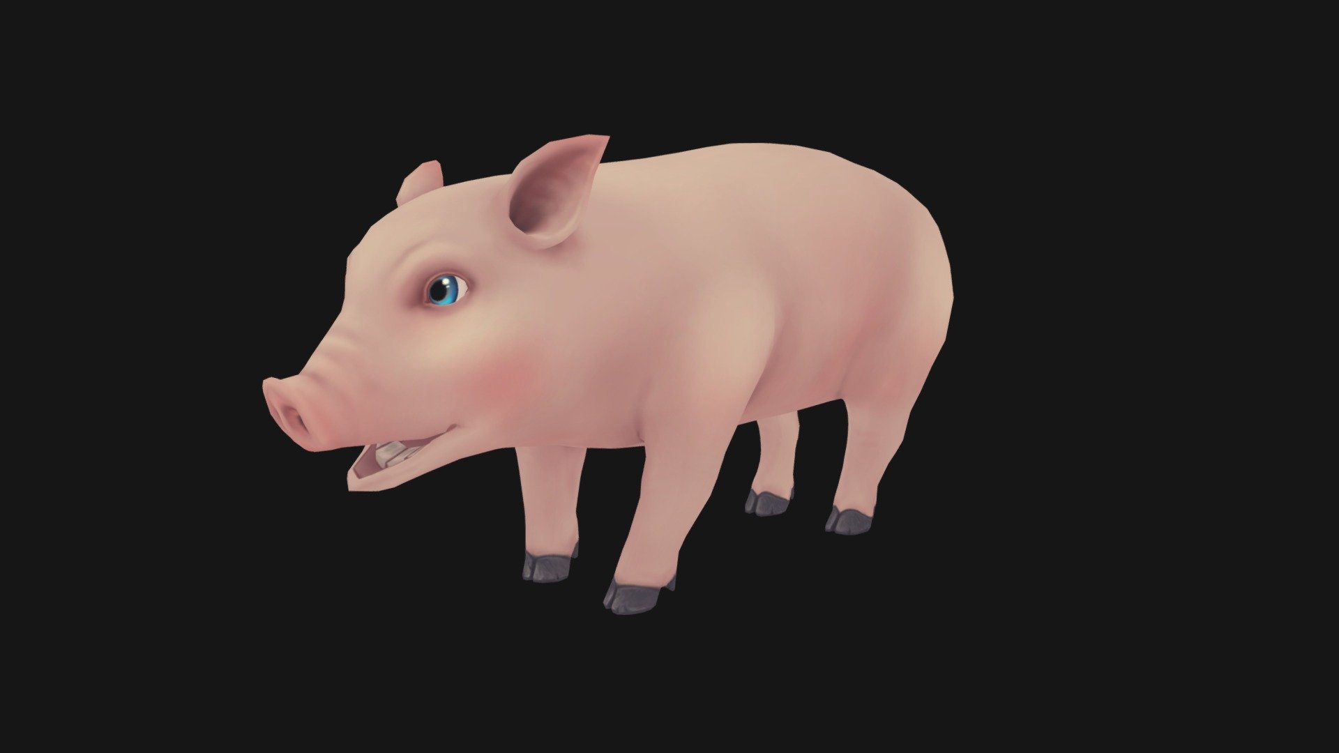 Piggy - 3D model by HGCD [19a981a] - Sketchfab